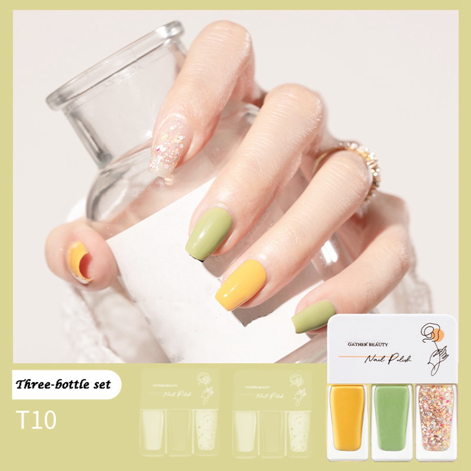 2024 Fall 20 Colors 3 Pack Combination Nail Polish Easy Peel No Bake ...