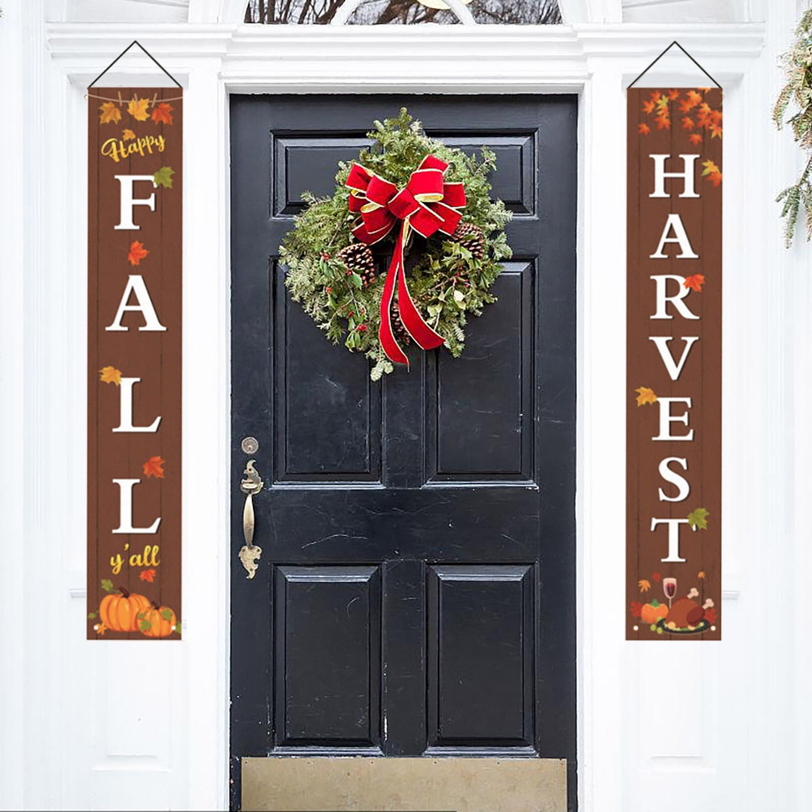 2024 Fall | Happy Fall & Porch Banners For Fall Decorations Indoor And ...