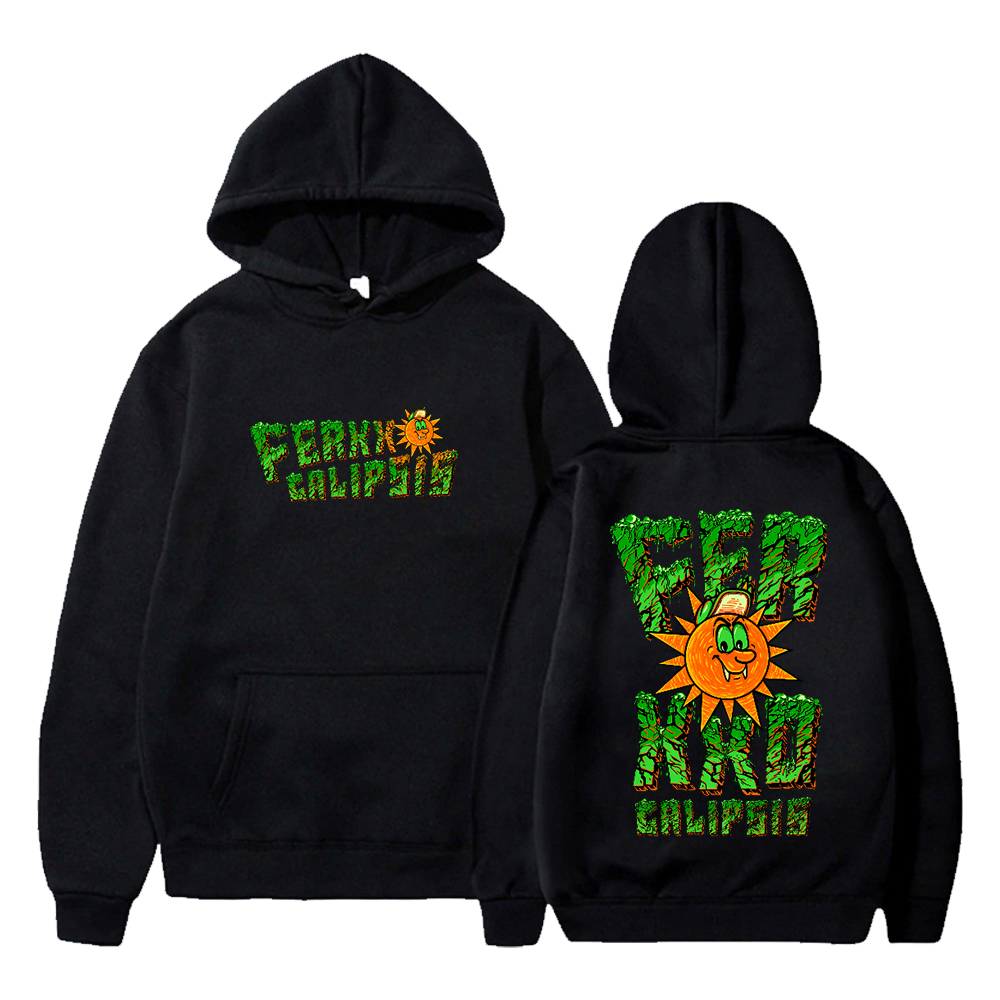 2024 Ferxxocalipsis Tour Feid Ferxxo Hoodie Merch Geometric Thin Fleece ...