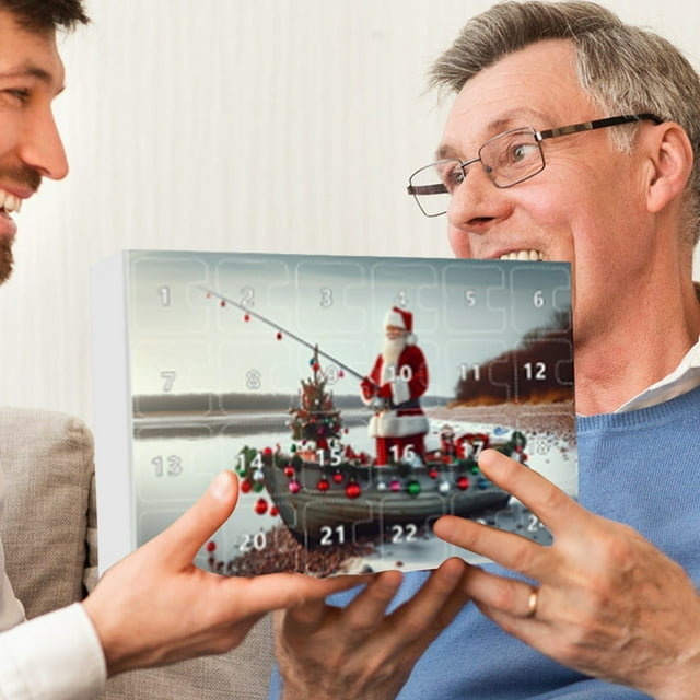 2024 Fishing Advent Calendar | Calendar Fishing Christmas Countdown ...