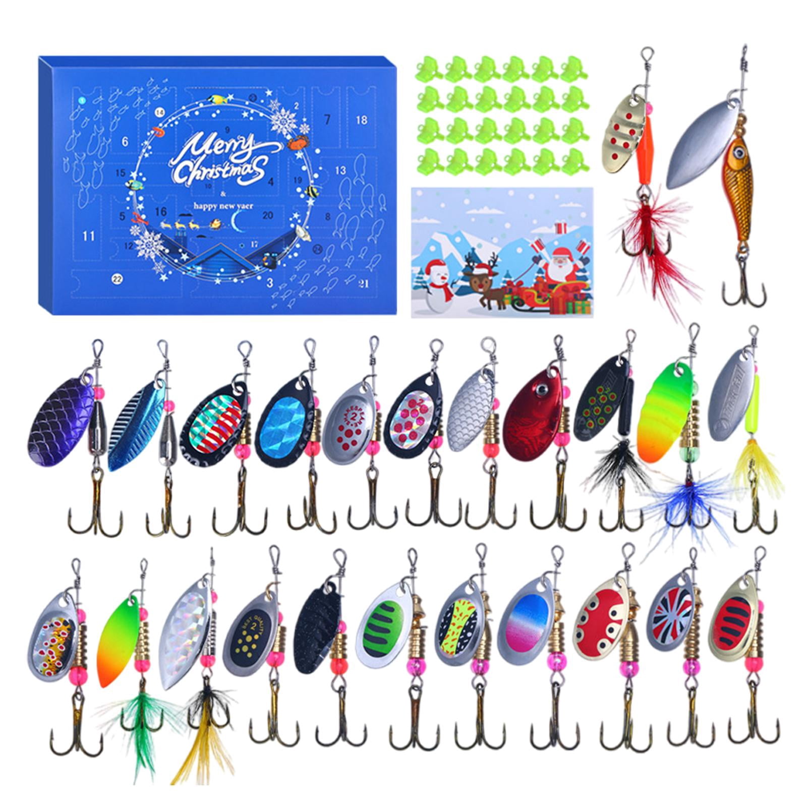2024 Fishing Advent Calendar, Fish Bait Christmas Calendar, Christmas ...