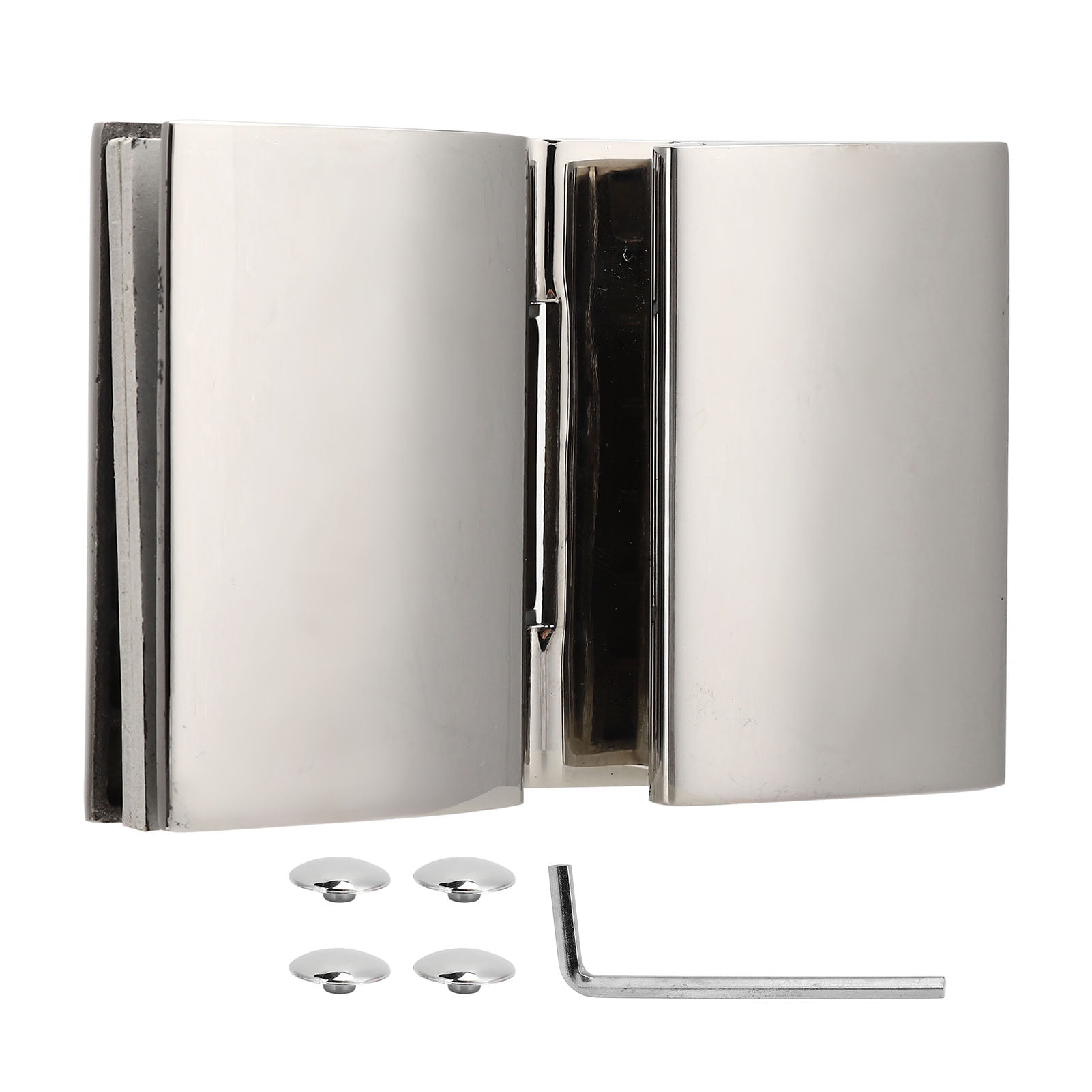 2024 Flat DoubleSided Hinge Stainless Steel Bathroom Hinge Glass Door ...