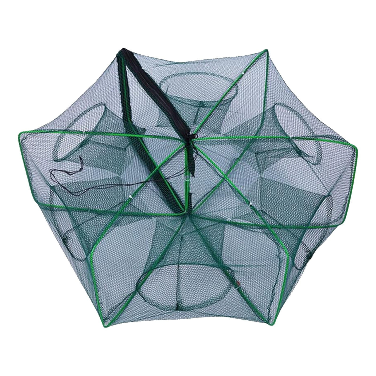 2024 Foldable Fishing Trap Collapsible Kit Net for Freshwater Saltwater ...