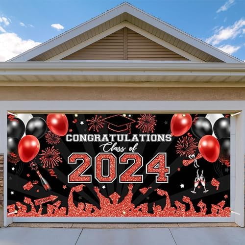 2024 Graduation Garage Door Banner Congratulations Class of 2024 Garage ...