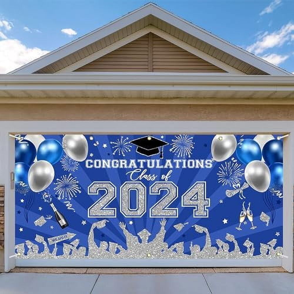 2024 Graduation Garage Door Banner Congratulations Class of 2024 Garage ...