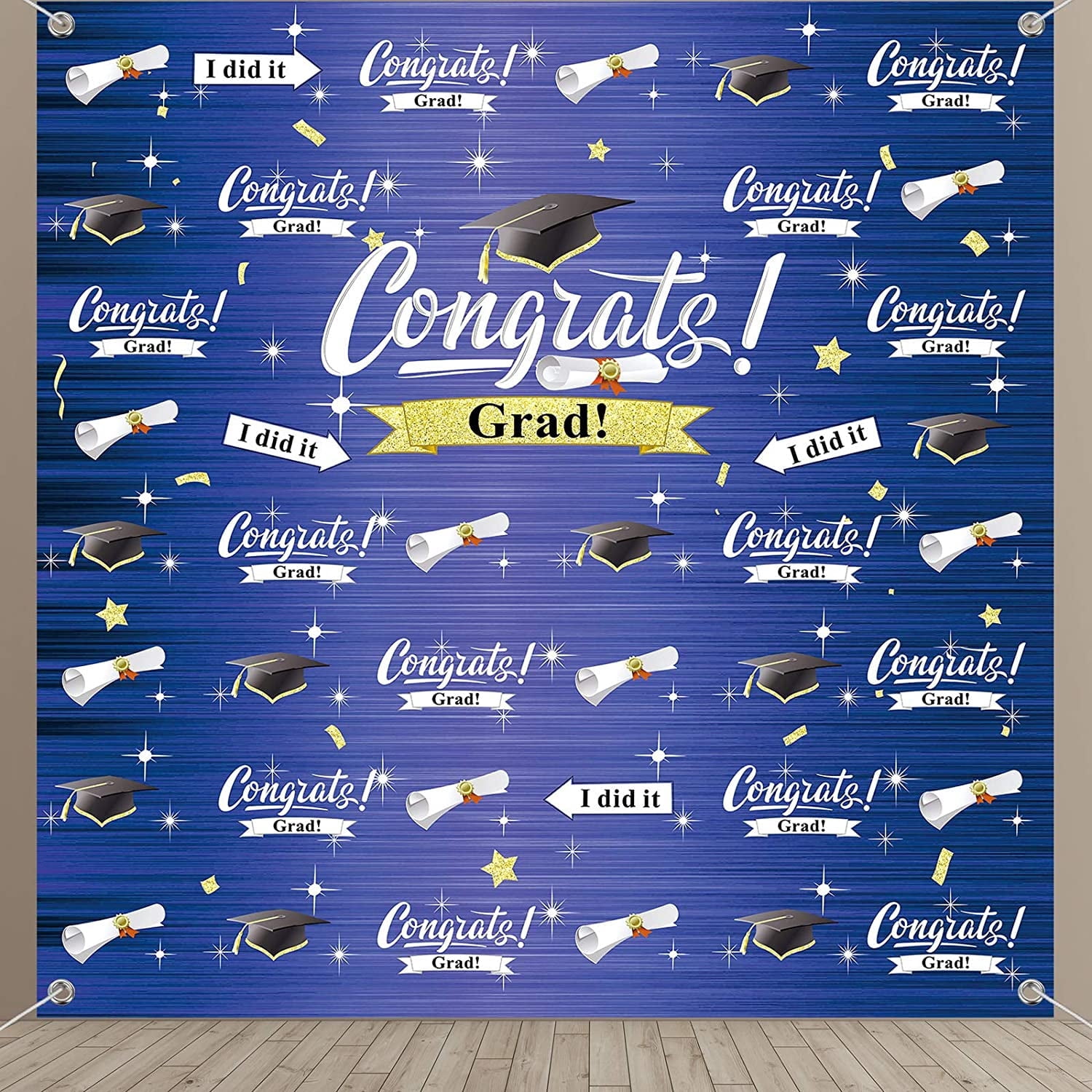 2024 Graduation Photography Backdrop Graduation Party Decorations ...