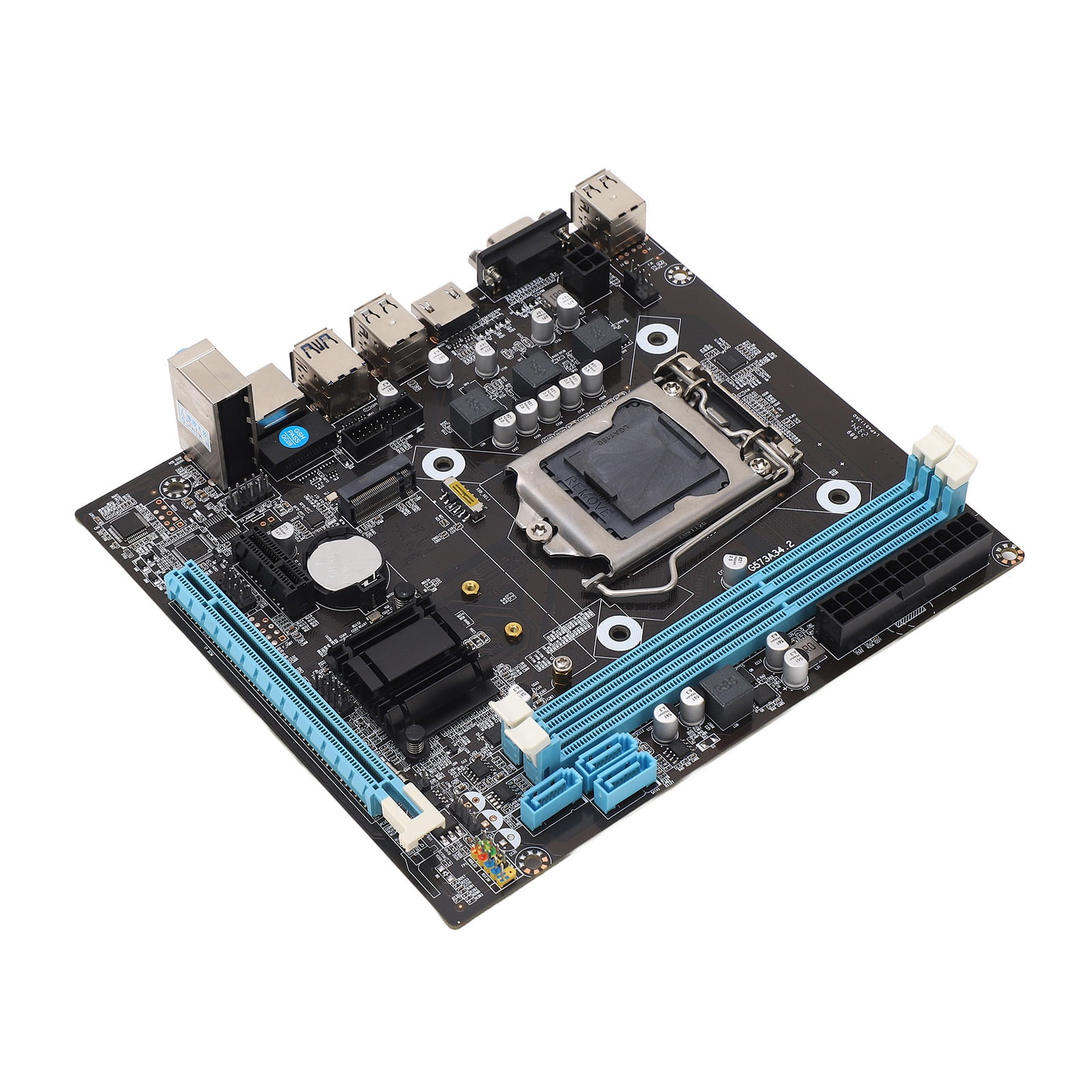2024 H81 Gaming Motherboard Dual Channel DDR3 M.2 NVMe NGFF SATA 6Gb/s PCIe Slot LGA 1150 Micro ...
