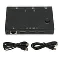 2024 HD Multimedia Interface KVM Switch with Ethernet 2 Port 4K 60Hz ...