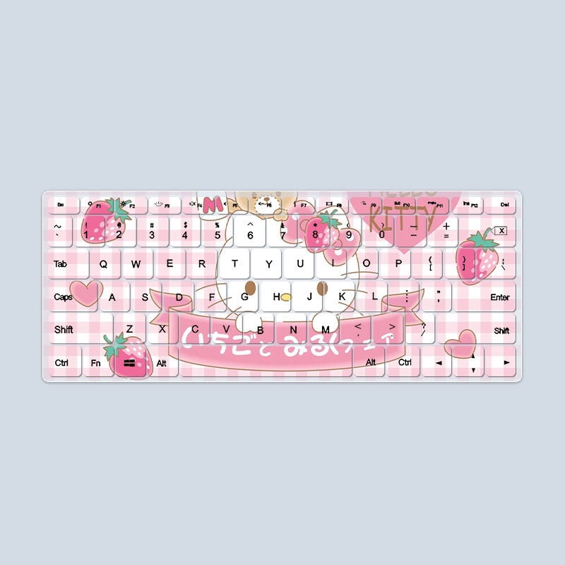 2024 HOT TOP Sanrio My Melody Hello Kitty Keyboard Film Kawaii Anime ...