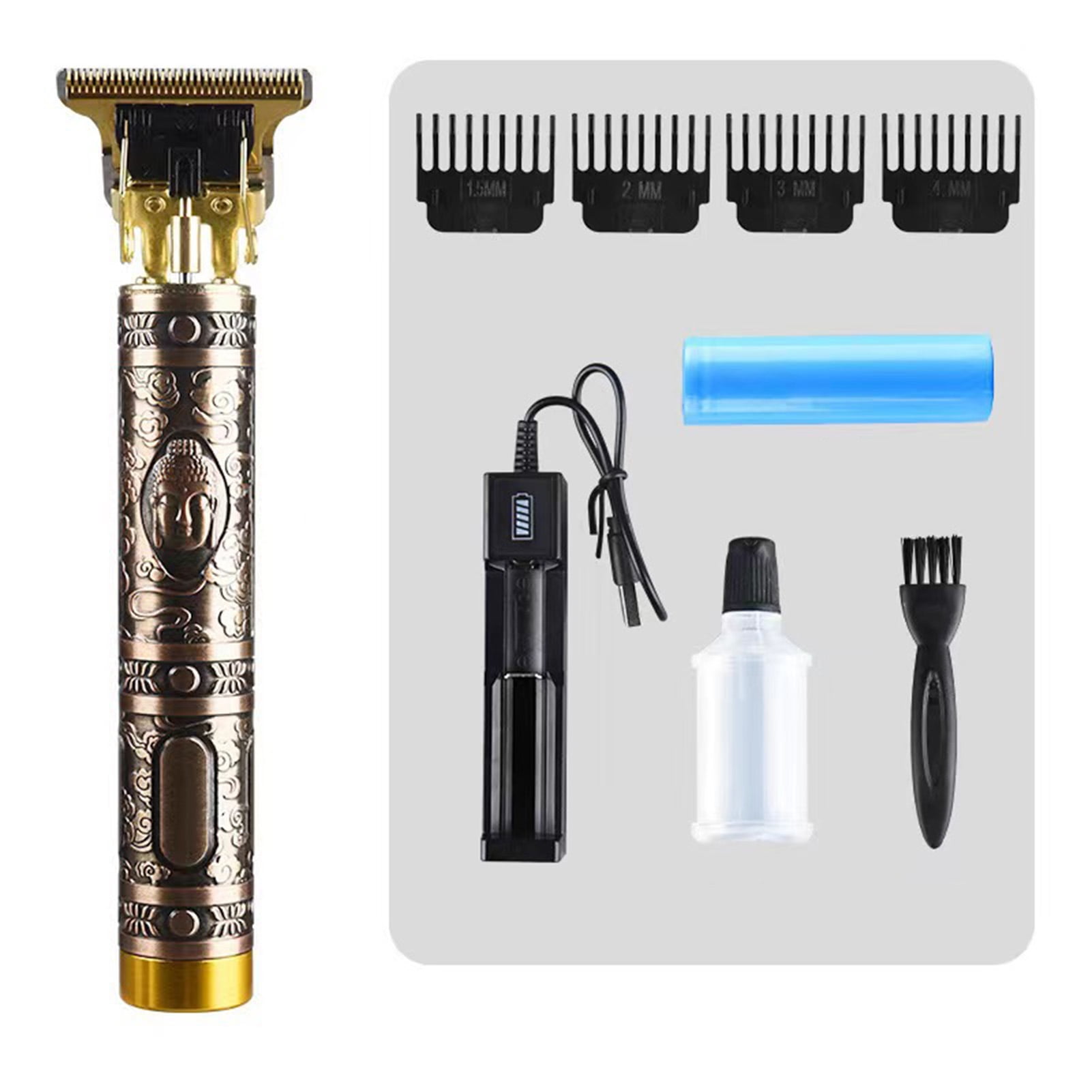 2024 Hair Clipper with Strong Motor Detachable Cutter Head Electric ...