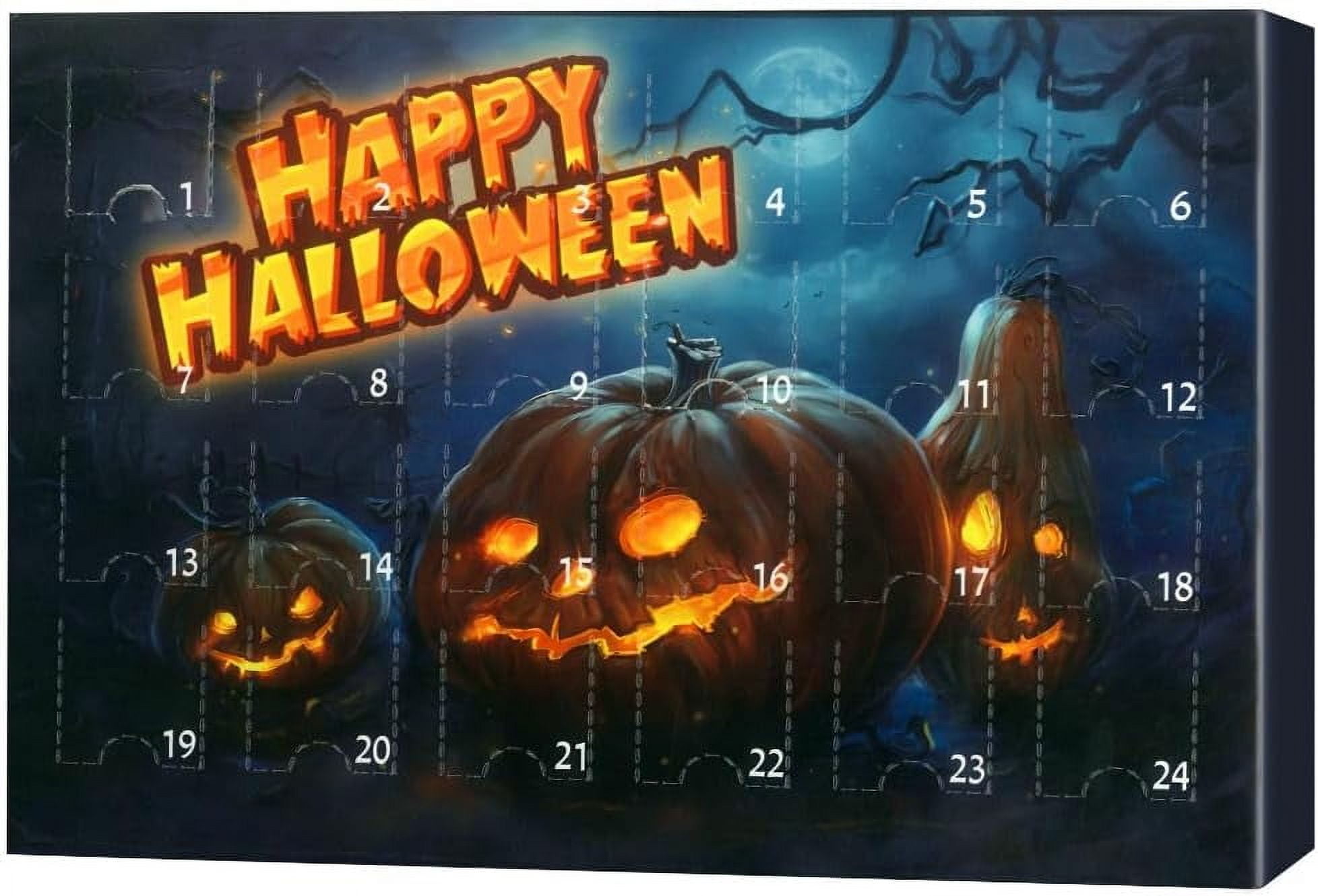 2025 Halloween Advent Calendar, 24 Days of Spooky Surprises Toys for ...