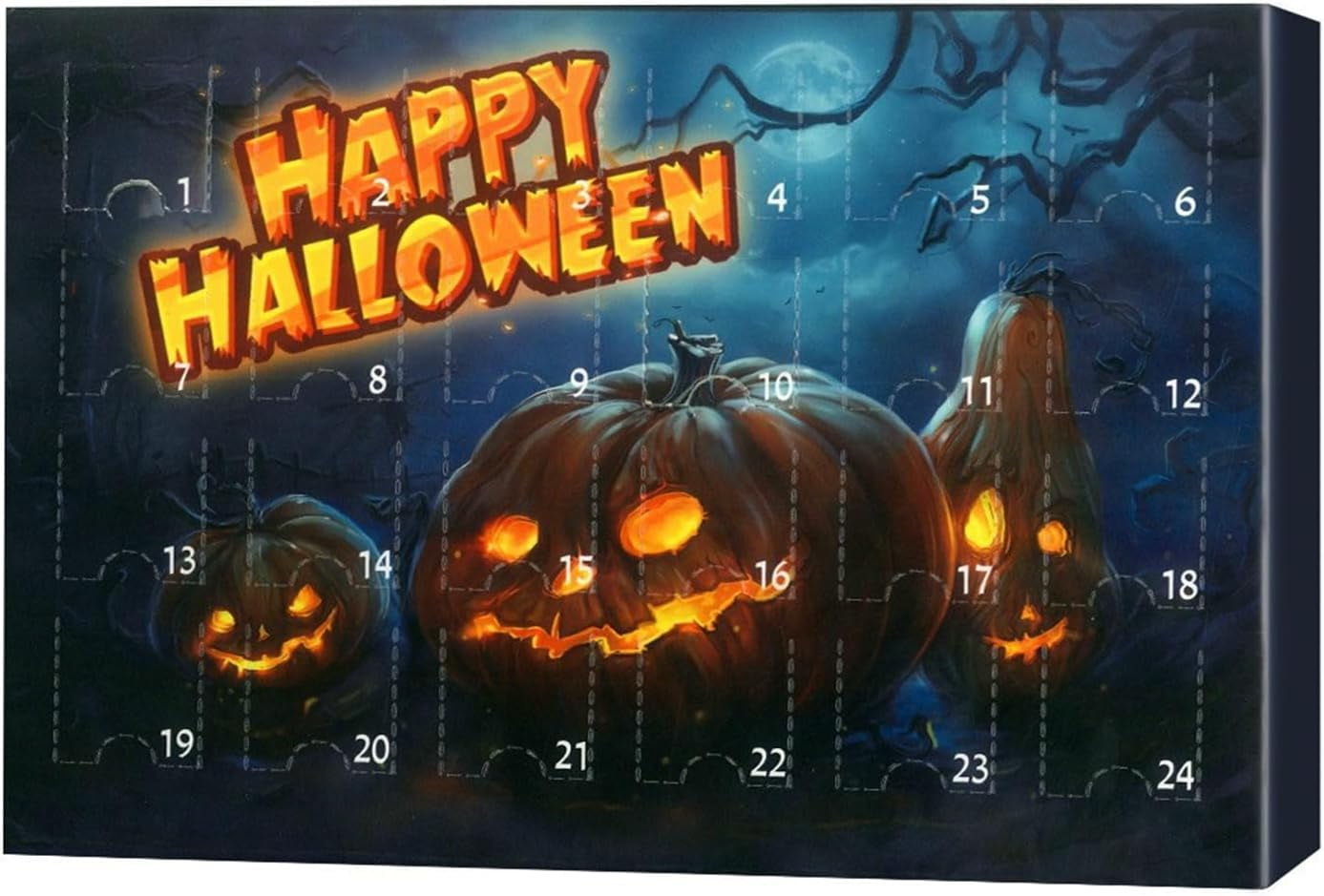 2024 Halloween Advent Calendar, Halloween Movie Character Advent ...