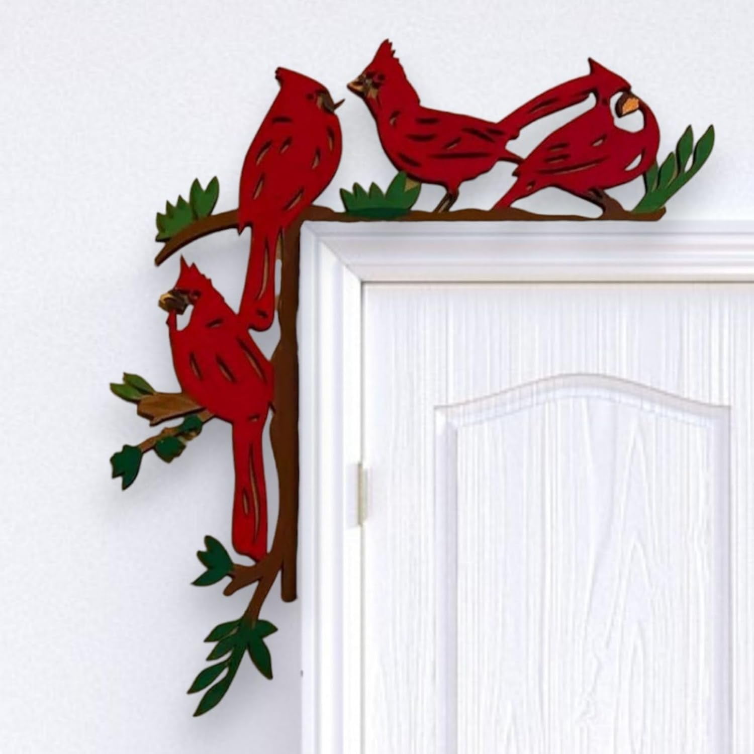 2024 Hand Painted Door Topper, Wood Double Sided Hummingbird Flower ...