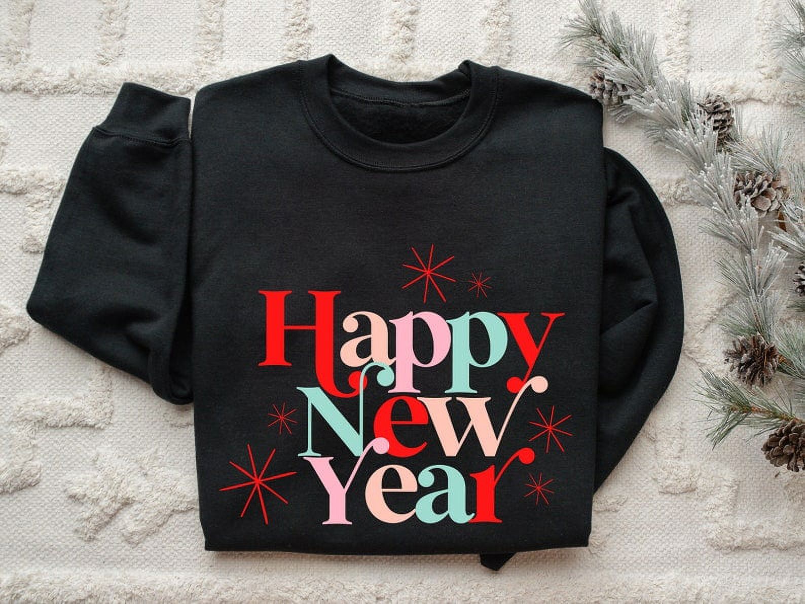 2024 Happy New Year Sweatshirt, Happy New Year Shirt, New Years Shirt ...