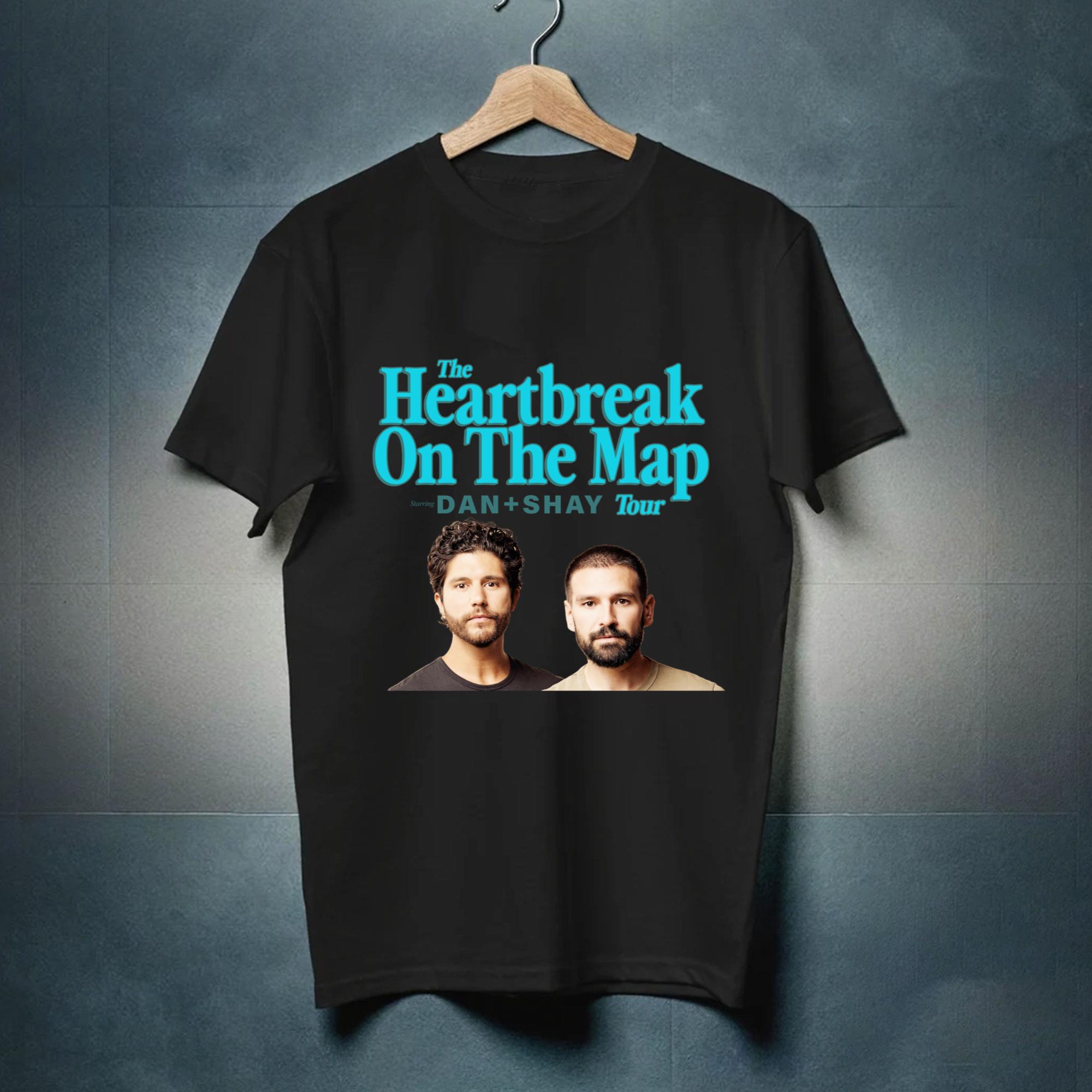 2024 Heartbreak On The Map Tour T-Shirt, Band Fan Gift Shirt, Concert ...