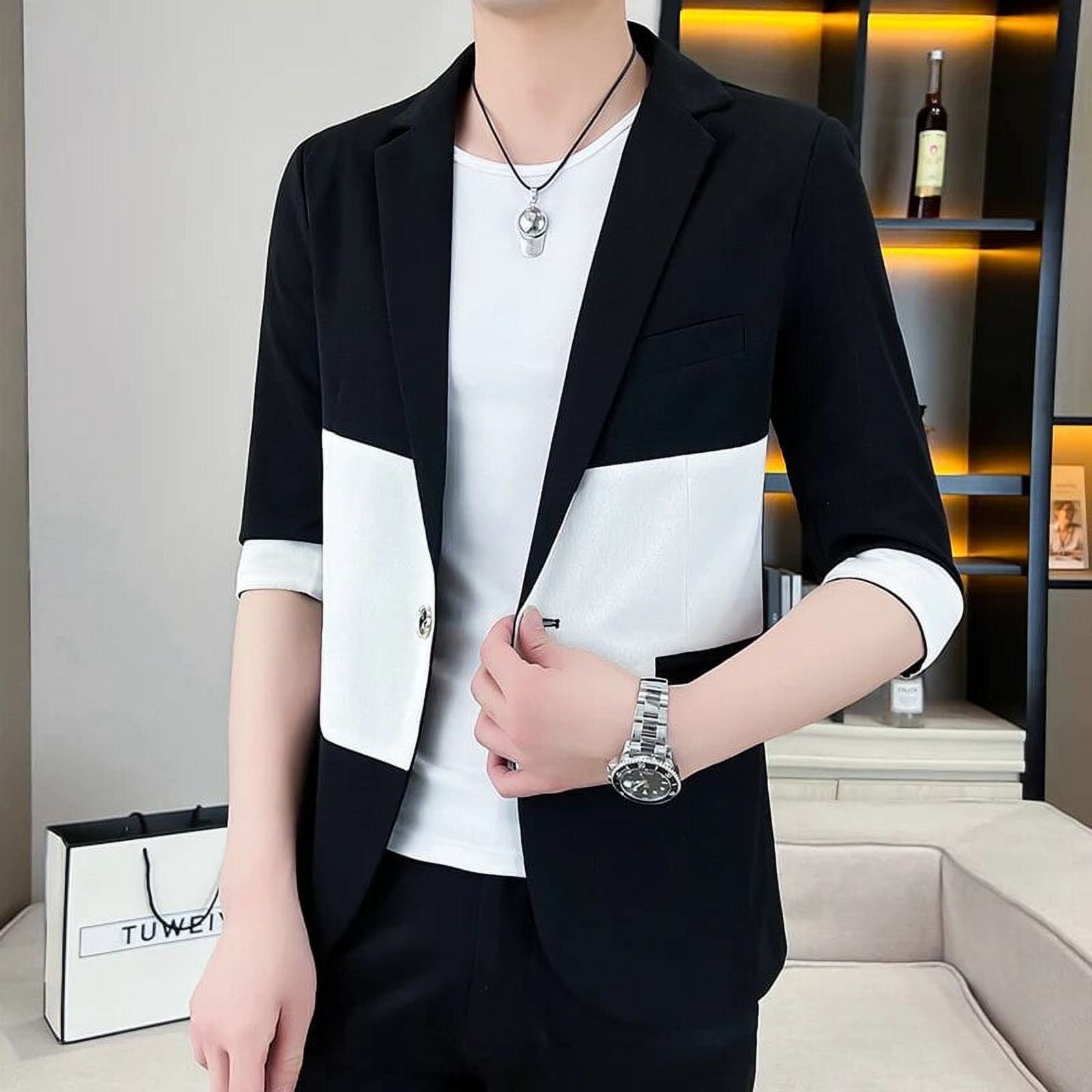 2024 High-quality Fashion Handsome Leisure Summer Trend Korean Version ...