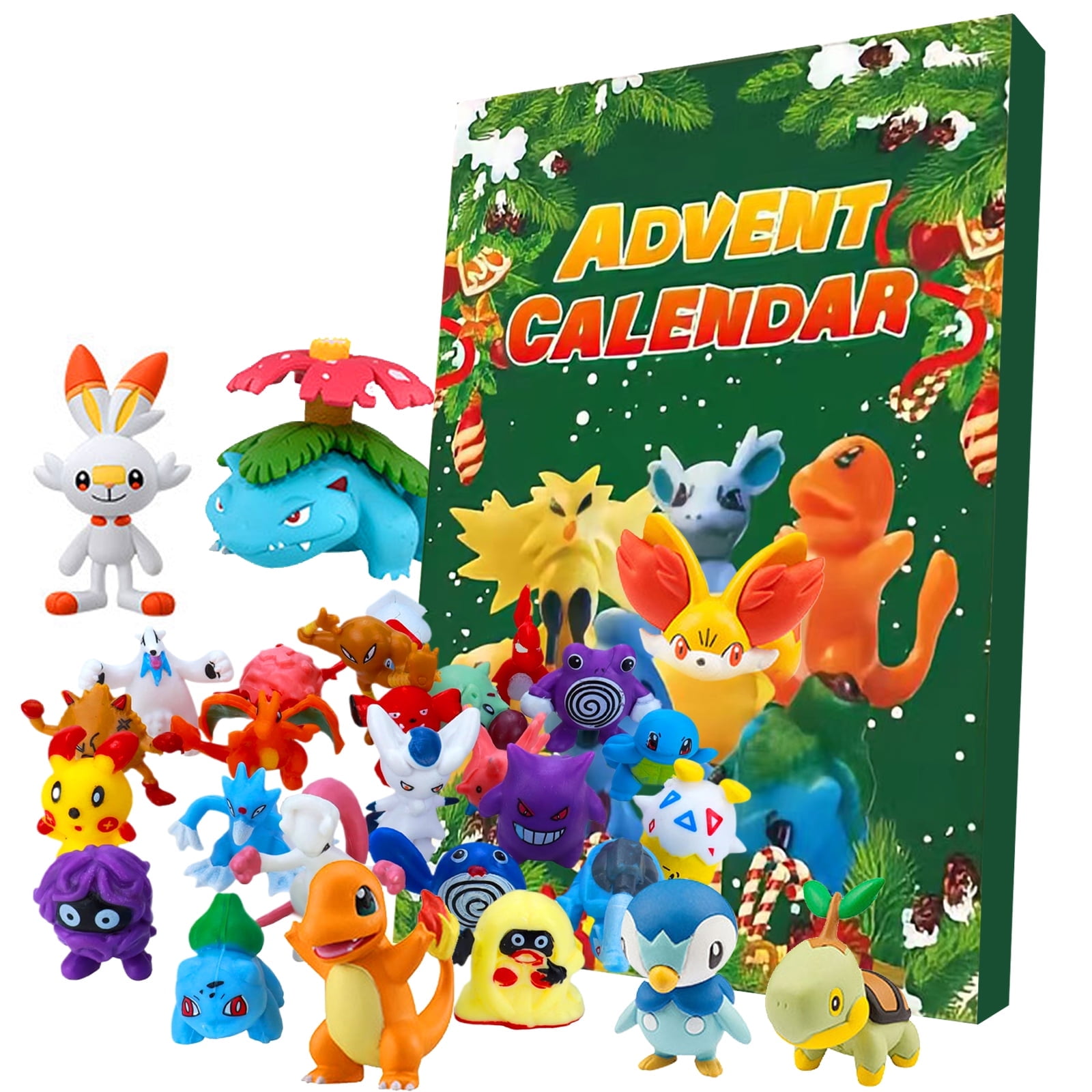 Jsbaby 2024 Holiday Advent Calendar for Kids, 24 Gift Pieces, Toy ...