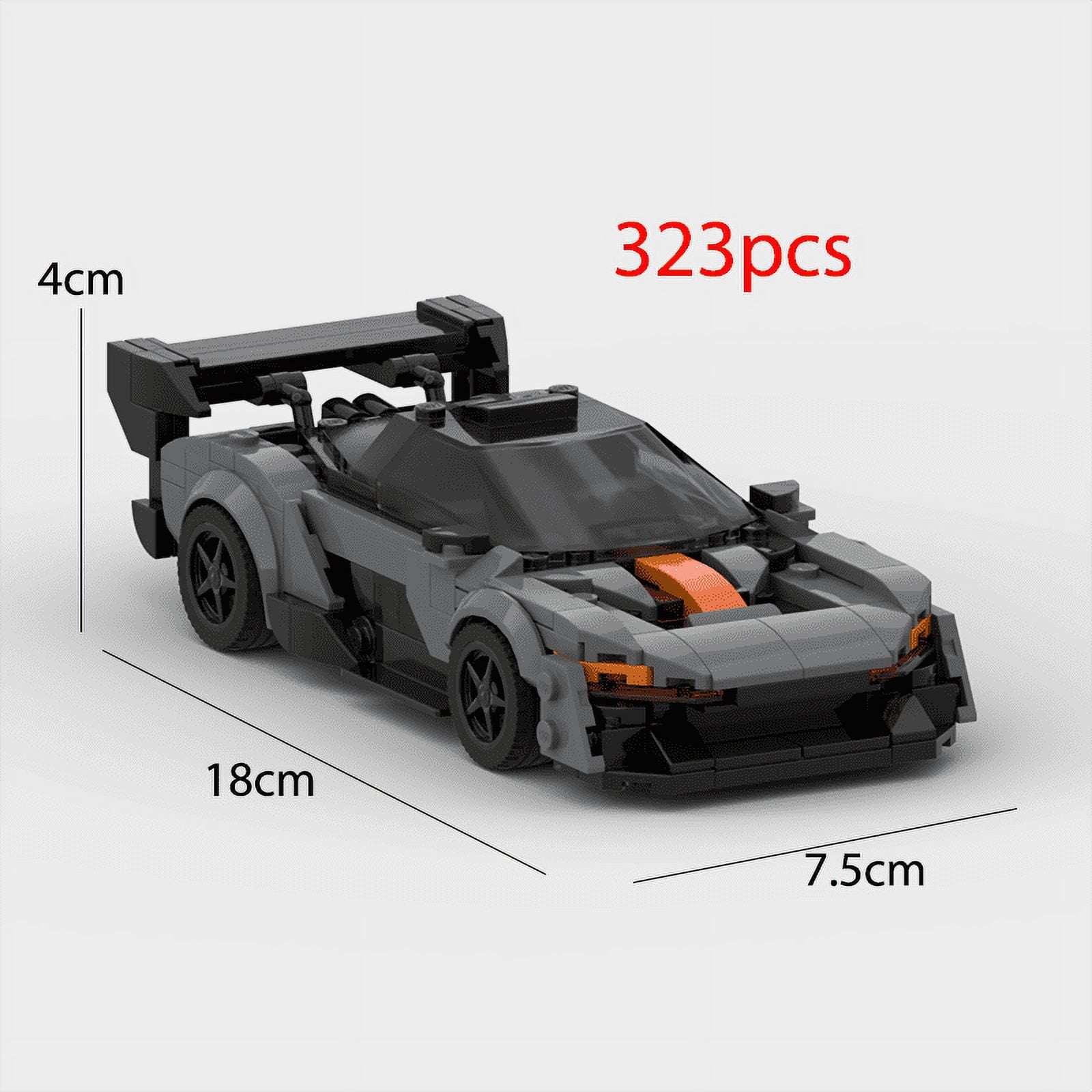 2024 Hot MOC Speed City Car Champion Racer Classic Supercar Building ...