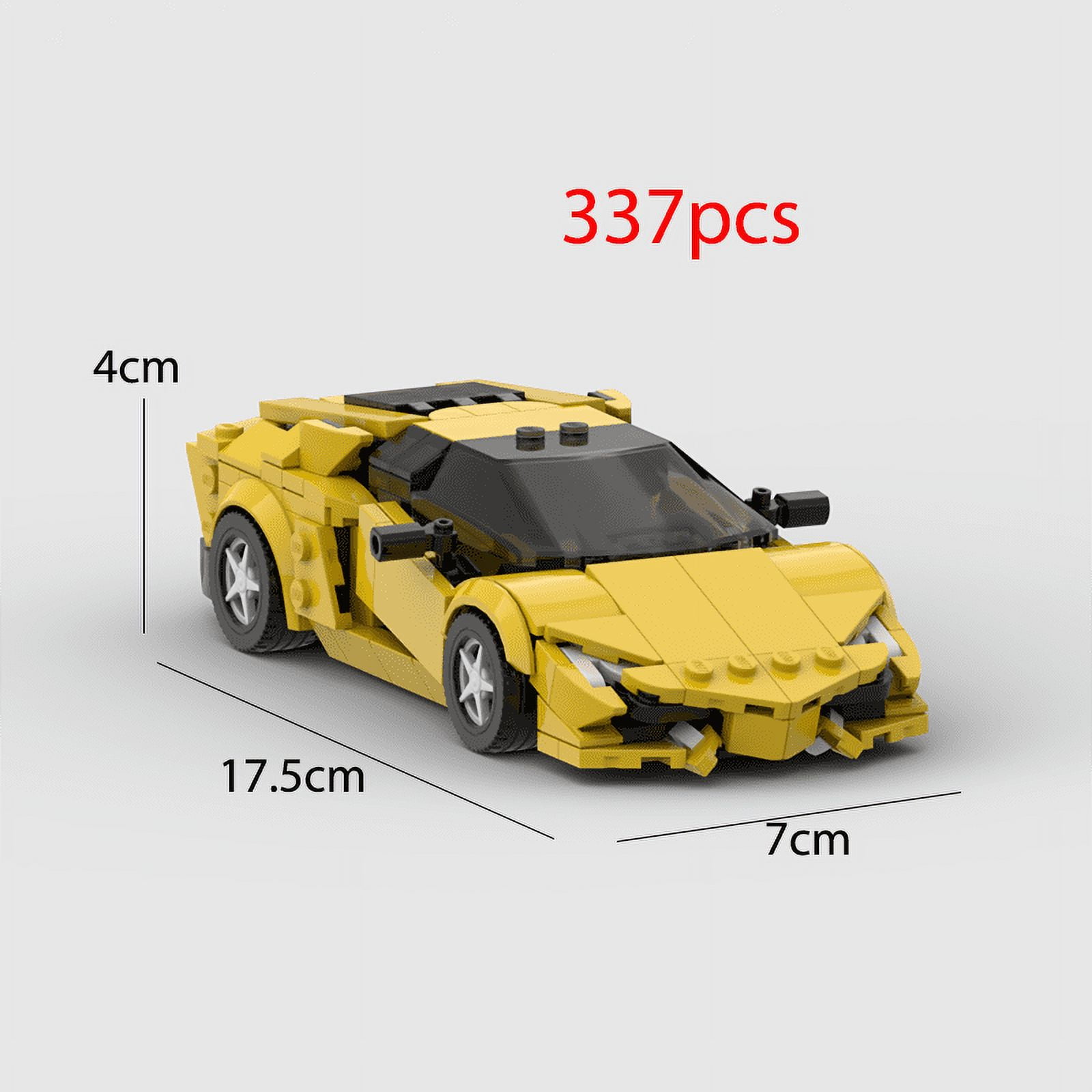 2024 Hot MOC Speed City Car Champion Racer Classic Supercar Building ...