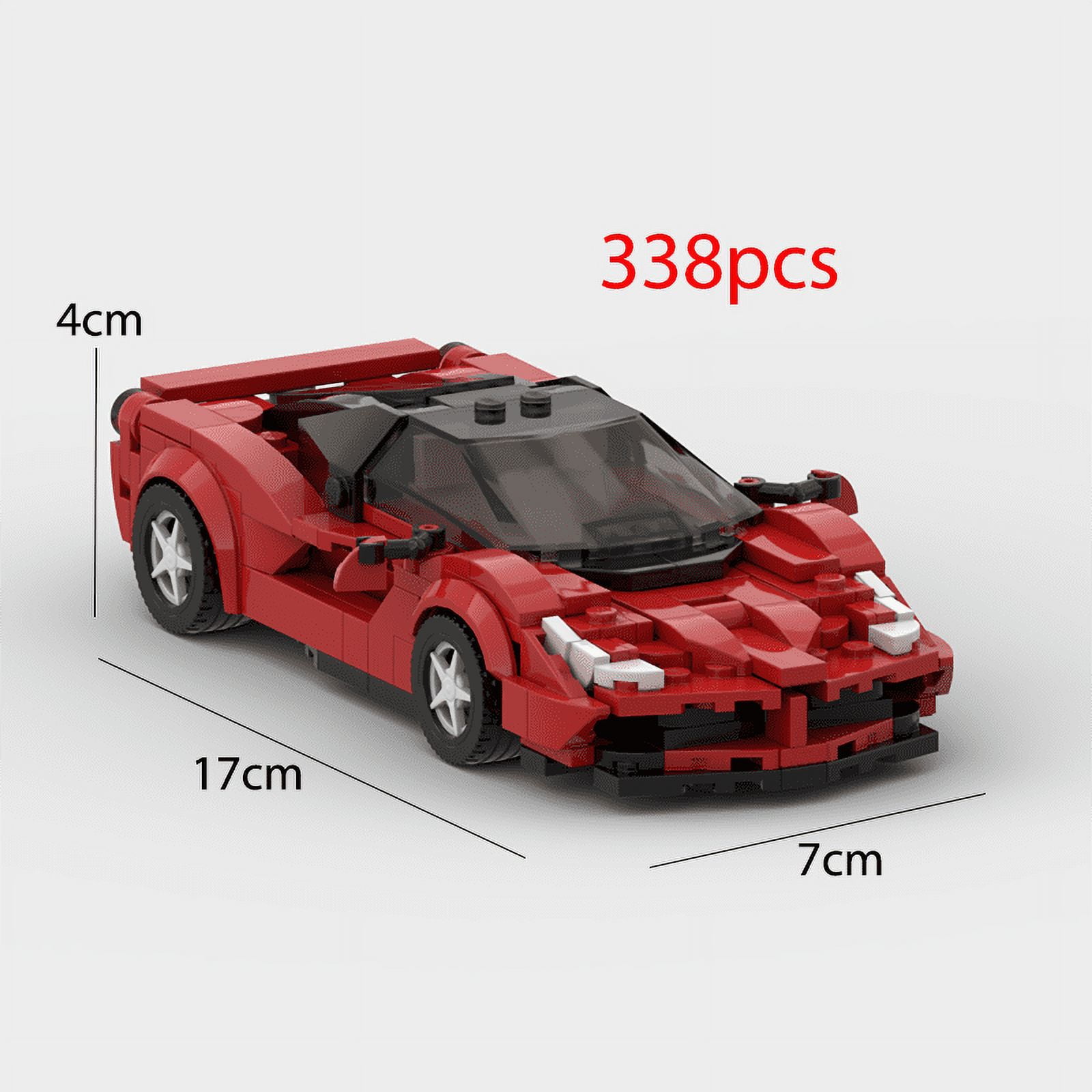 2024 Hot MOC Speed City Car Champion Racer Classic Supercar Building ...
