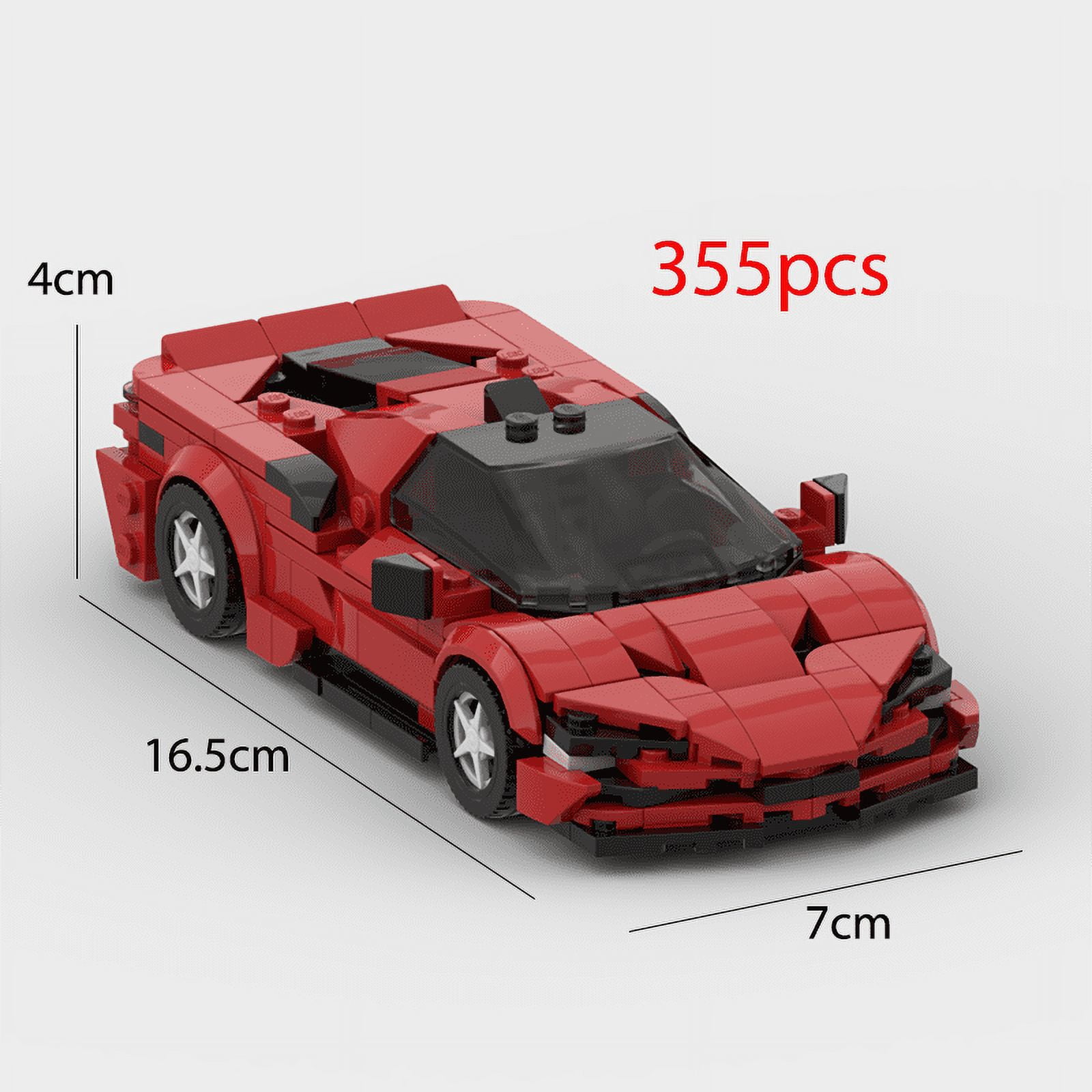 2024 Hot MOC Speed City Car Champion Racer Classic Supercar Building ...