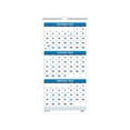 House of Doolittle 2024 Large Numeral Three-Month Wall Calendar, 12.25 ...