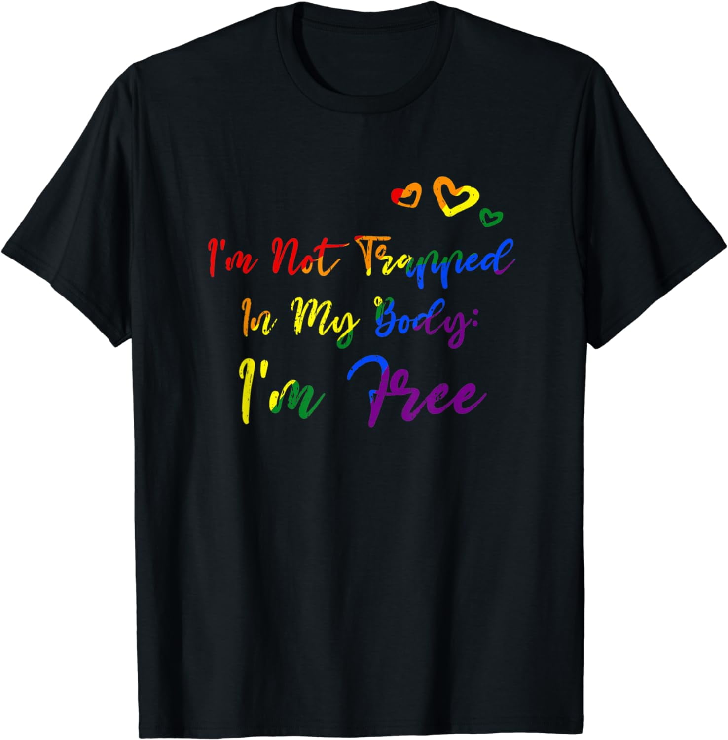 2024 I'm Not Trapped In My Body LGBTQ Pride Month Pride T-Shirt ...