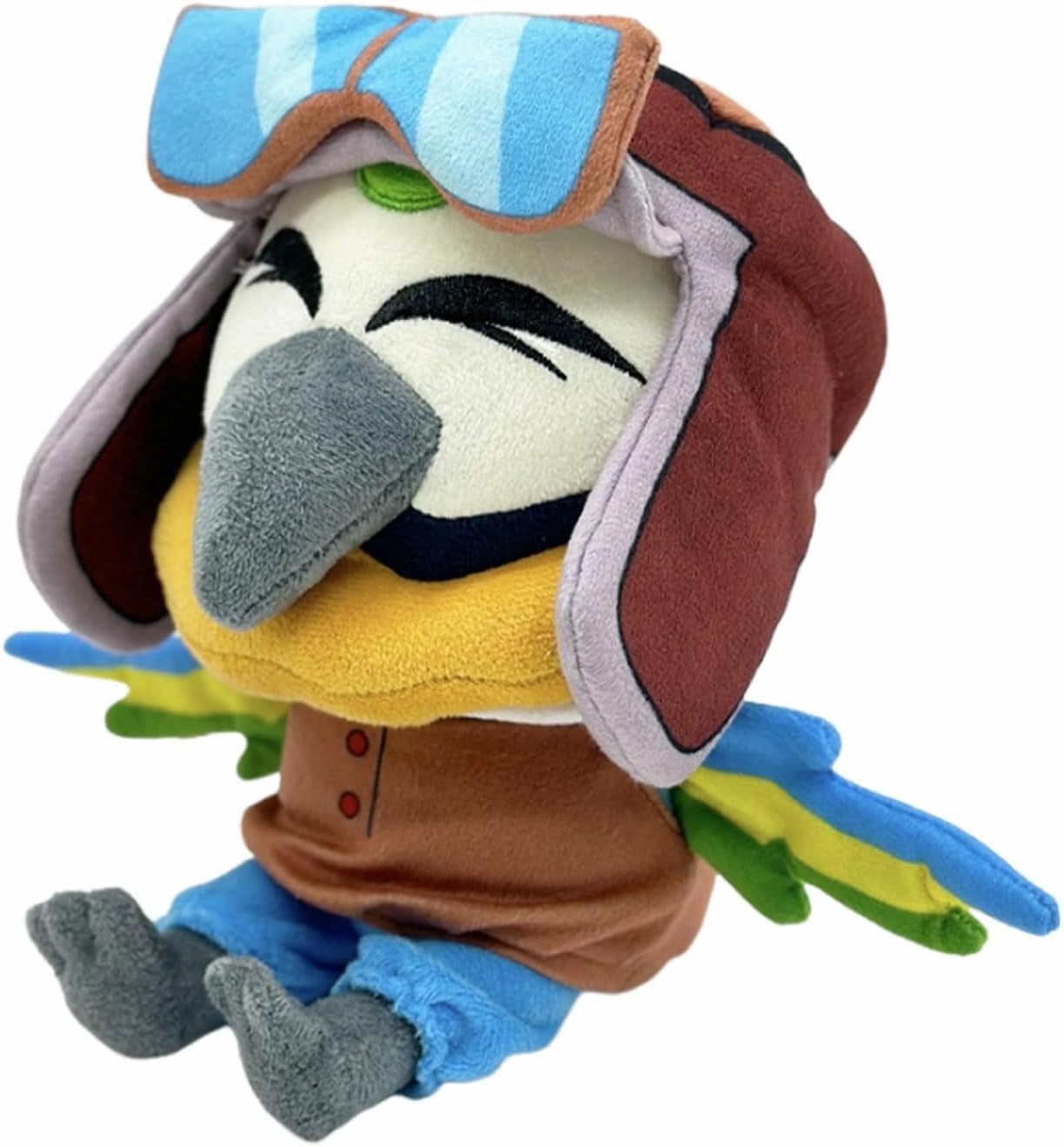 2024 Indigo Park Plush 78 Indigo Park Bird Mollie Macaw Monster Plushie Toys For Fans And