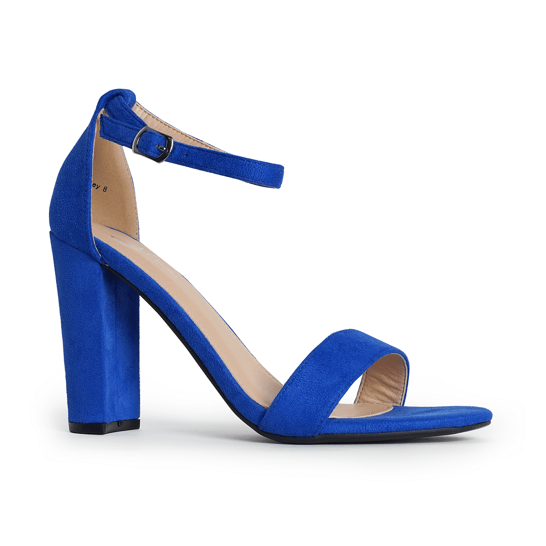 2024 J Adams Shirley Womens High Heel Chunky Party Dress Shoes Ankle