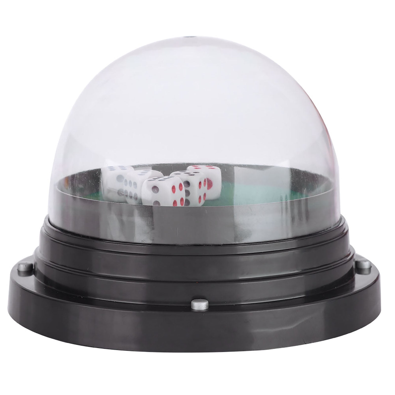 2024 KTV Pub Bar Transparent Plastic Cover Automatic Dice Roller Cup Anti trap Black p - Walmart.com