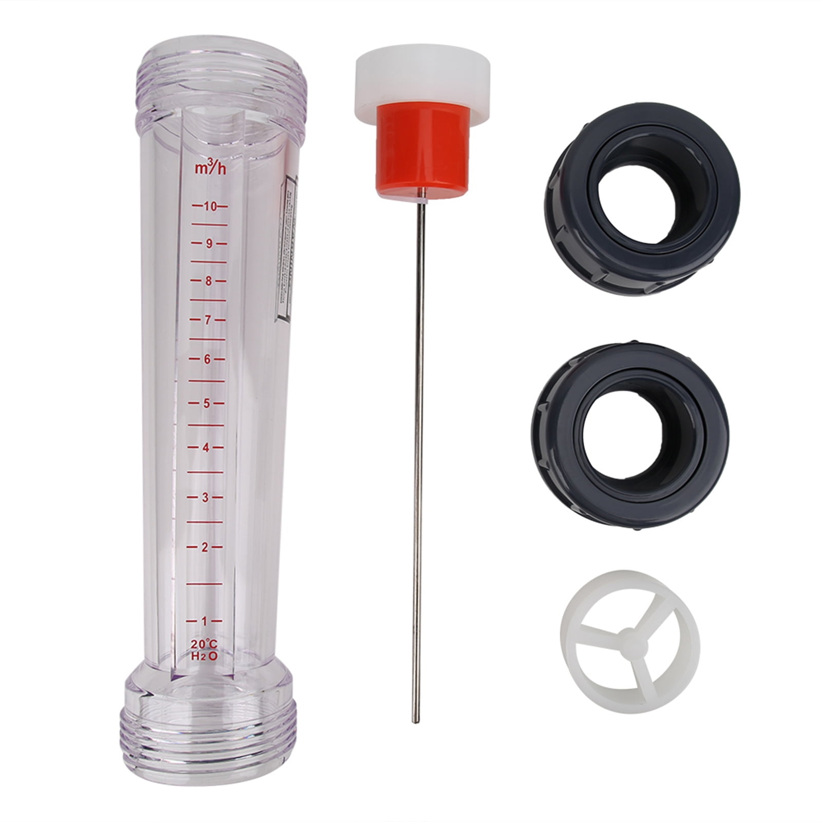 2024 LZS-40 (D) Plastic Tube Type Liquid Flowmeter High Accuracy ...