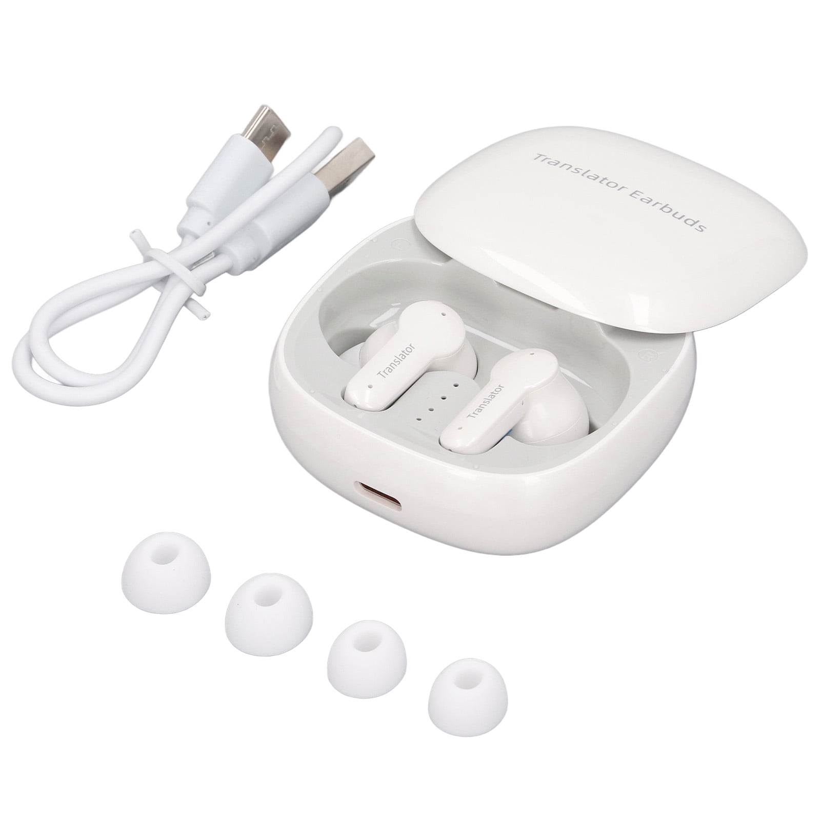 2024 Language Translator Earbuds Noise Reduction Simultaneous ...