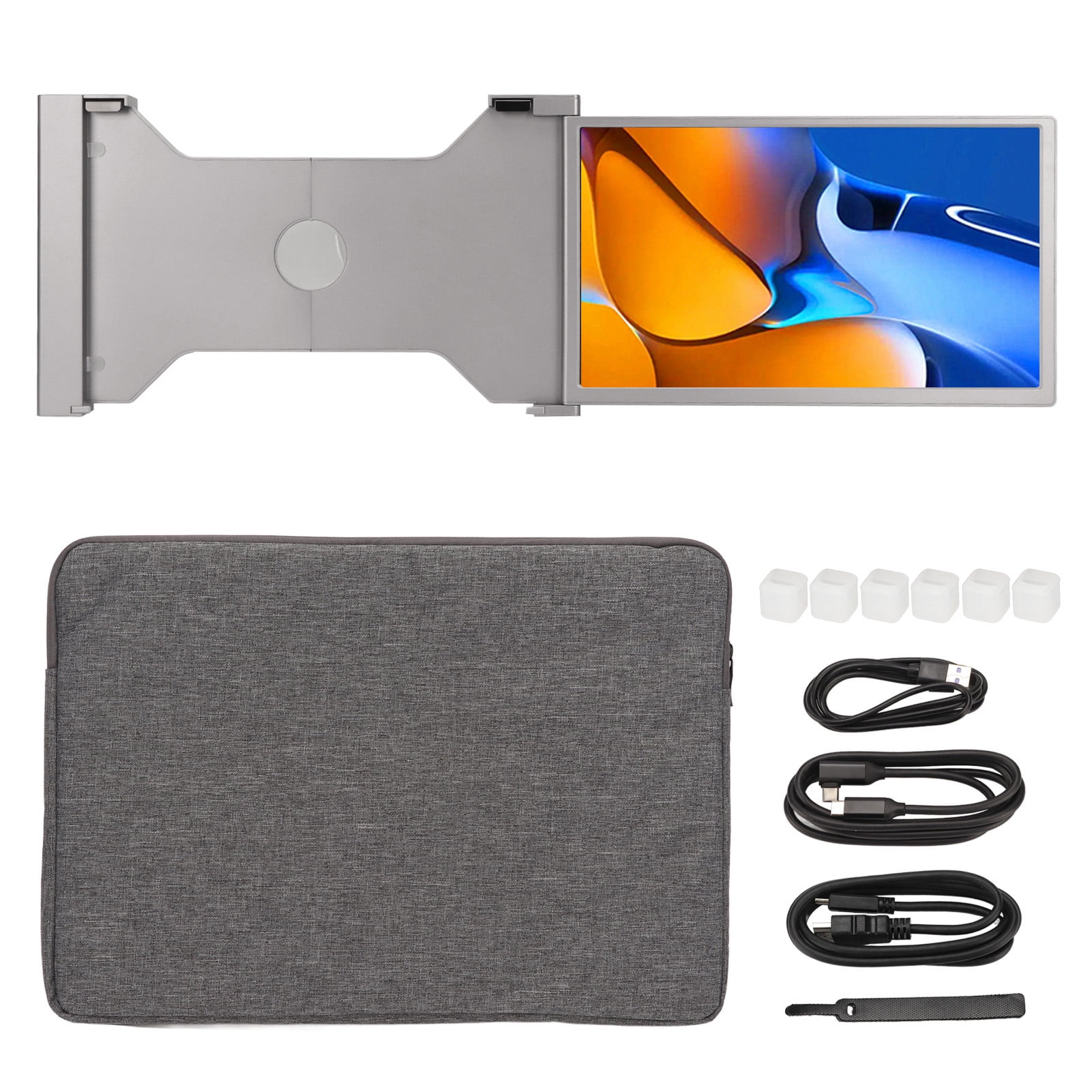 2024 Laptop Screen Extender 14in FHD 1080P IPS Retractable Stand Type C ...