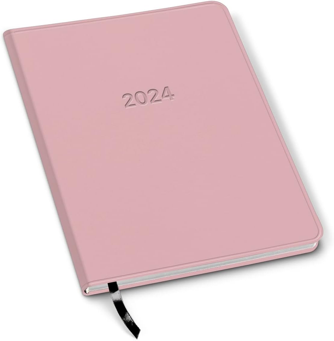 2024 Large Weekly Planner By Gallery Leather - Cambridge Light Pink - 9 ...
