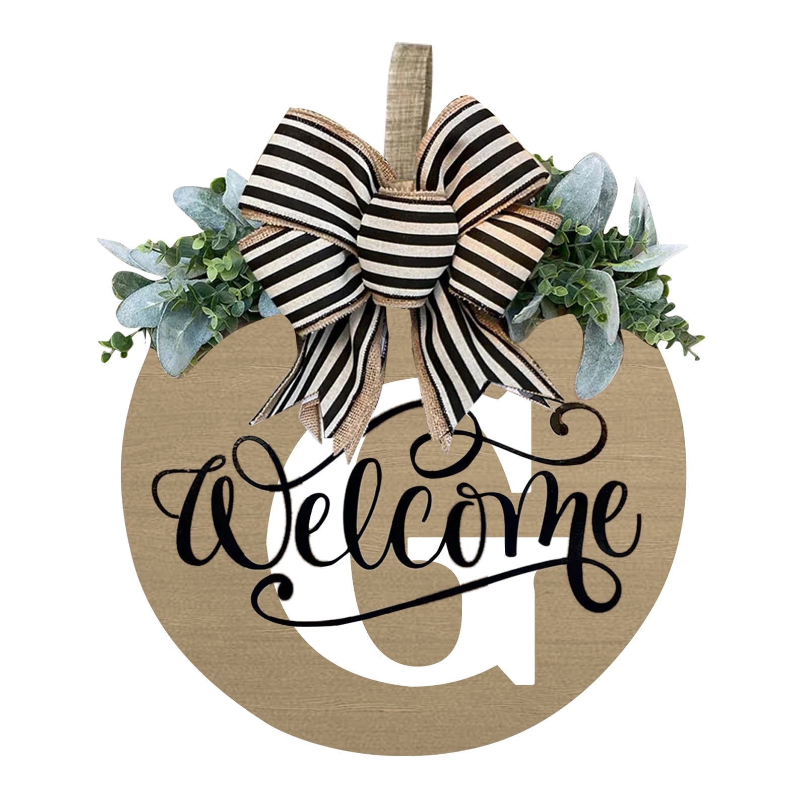 2024 Last Name Year Round Front Door Wreath 26 Last Names Alphabet Door ...