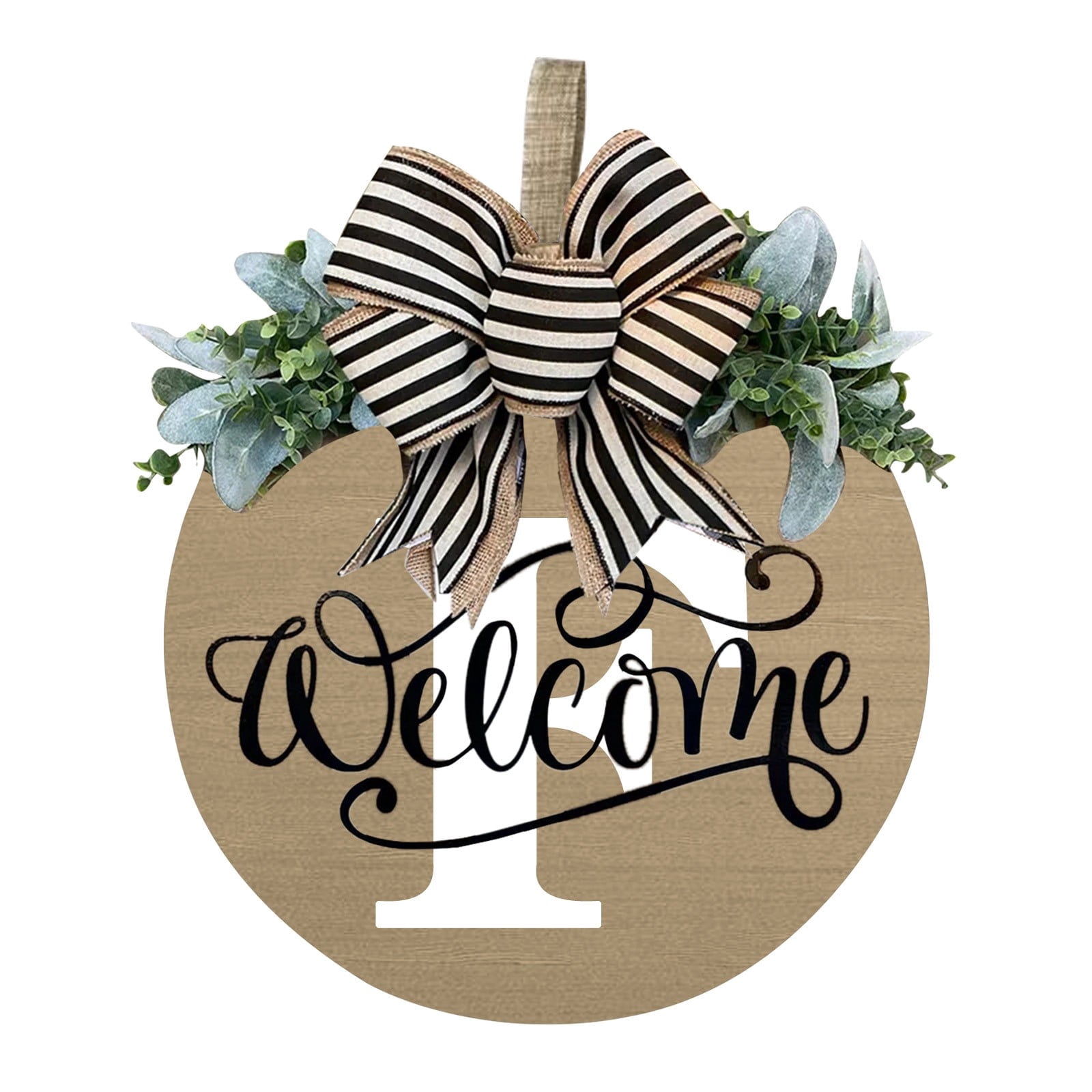 2024 Last Name Year Round Front Door Wreath 26 Last Names Alphabet Door ...