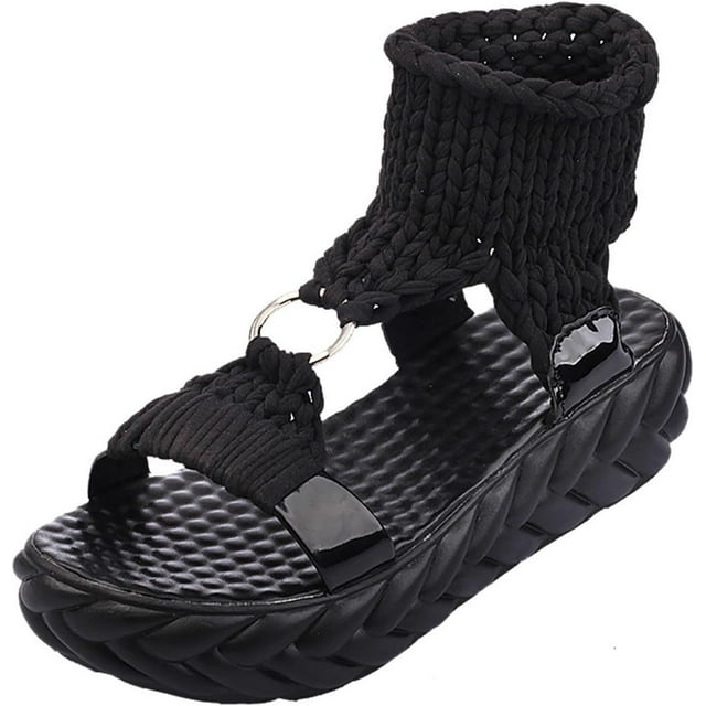 2024 Latest Hot Step Into Summer with Style: Women's Crochet Platform ... 2024 Latest Hot Step Into Summer with Style: Women's Crochet Platform ...