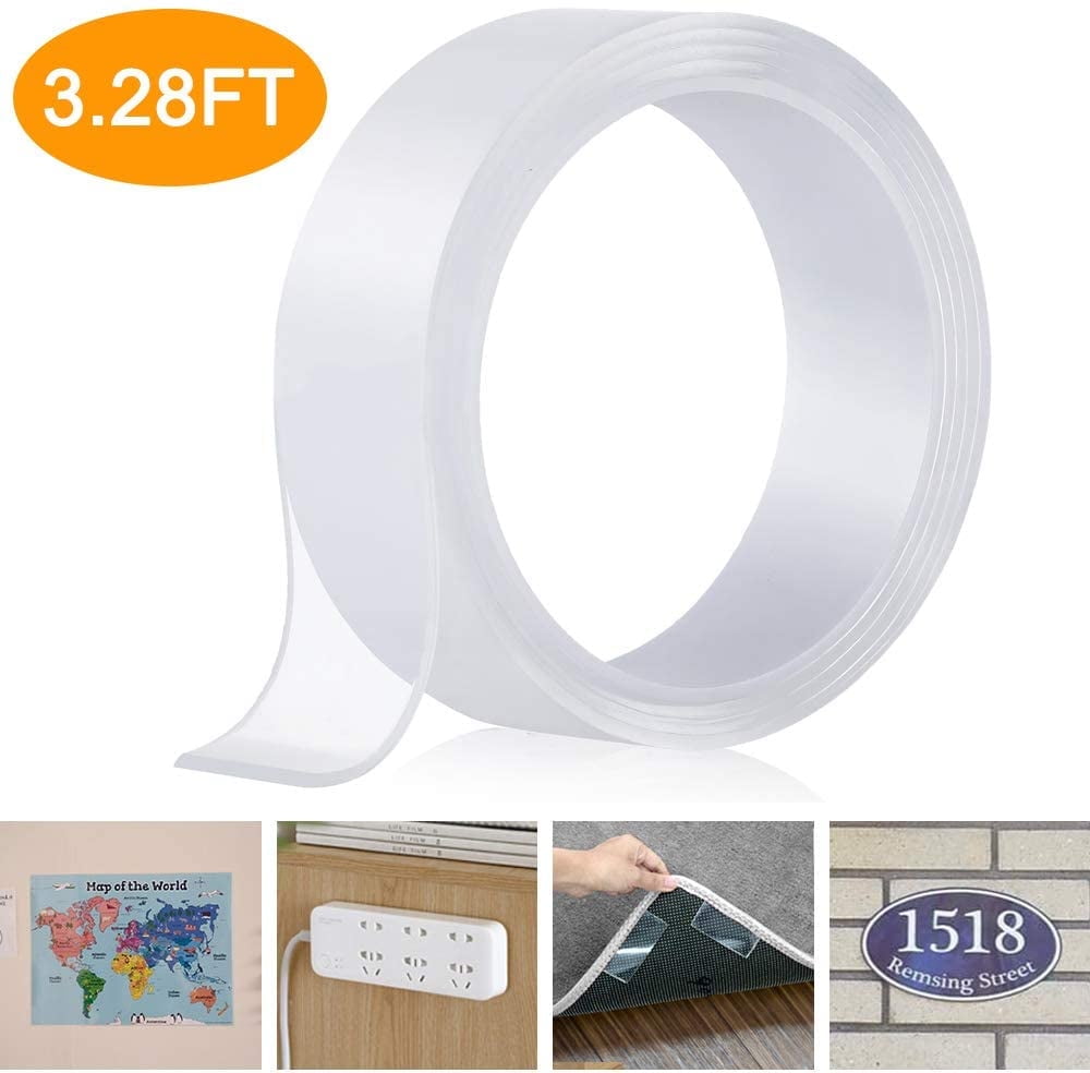 2025 Latest Nano Tape 3.28FT, Double Sided Mounting Adhesive Tape ...