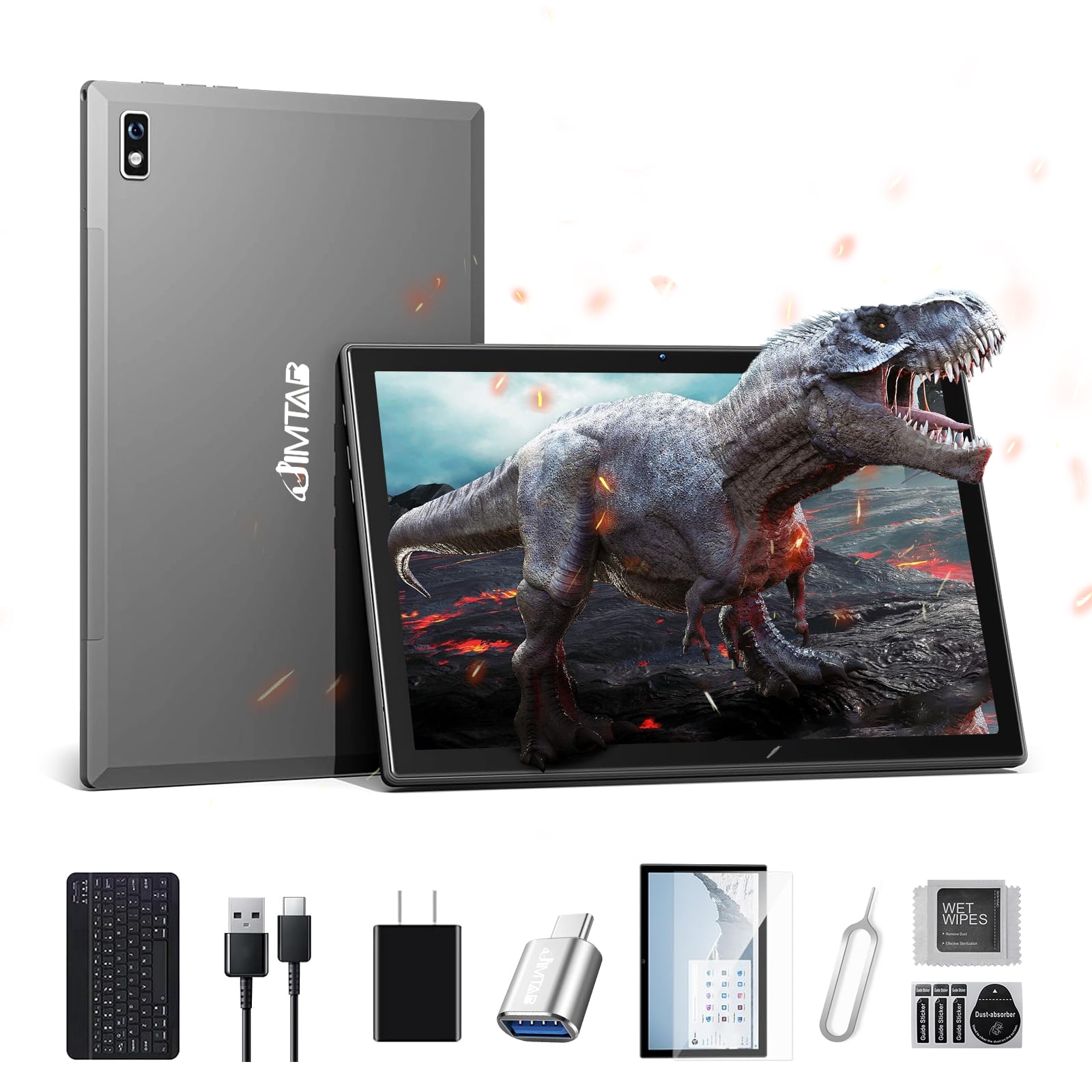 2024 Latest Tablet Quad-Core 10" College Android Tablet, JIMTAB 4GB RAM ...