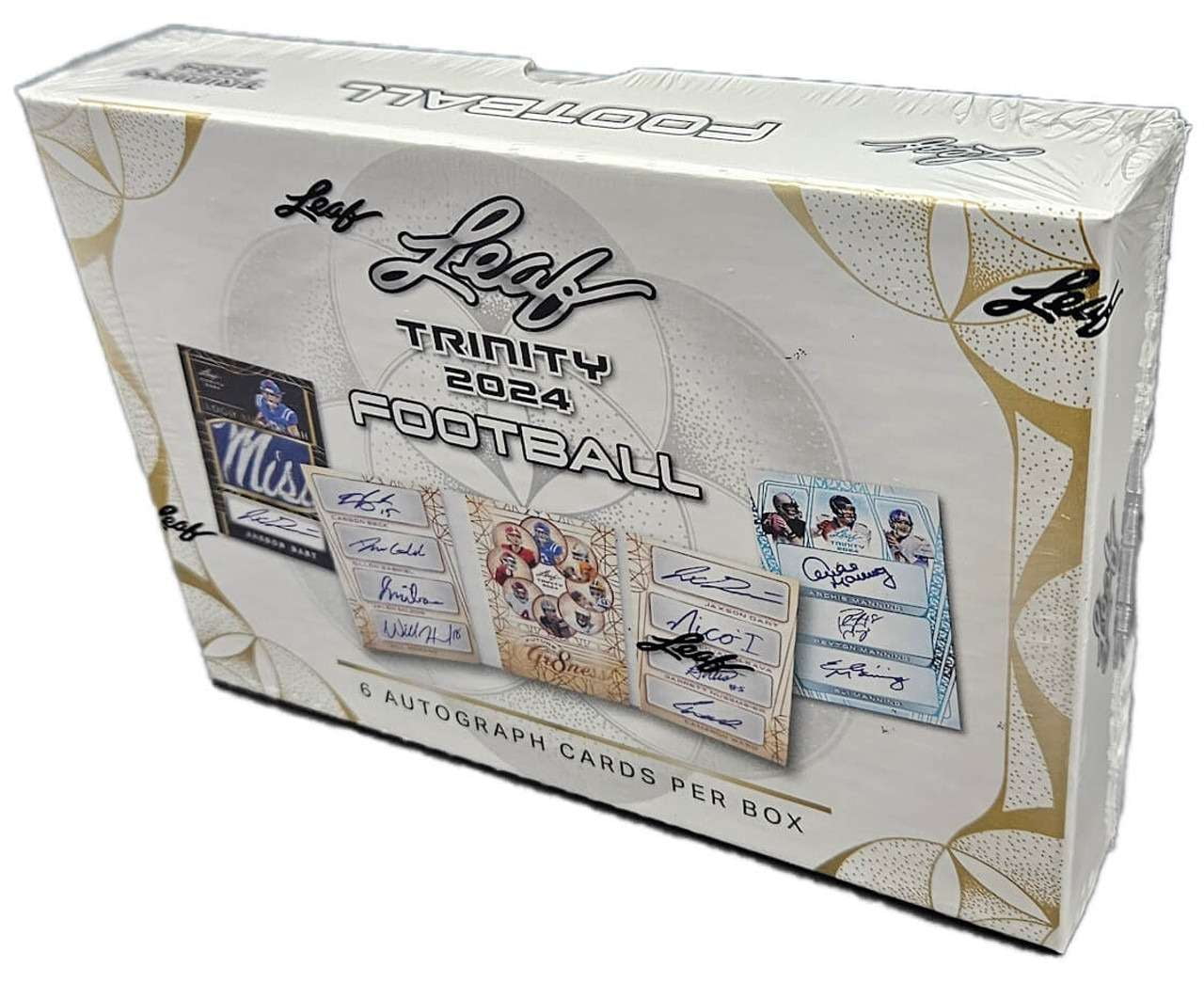 2024 Leaf Trinity Football Hobby Box - Walmart.com
