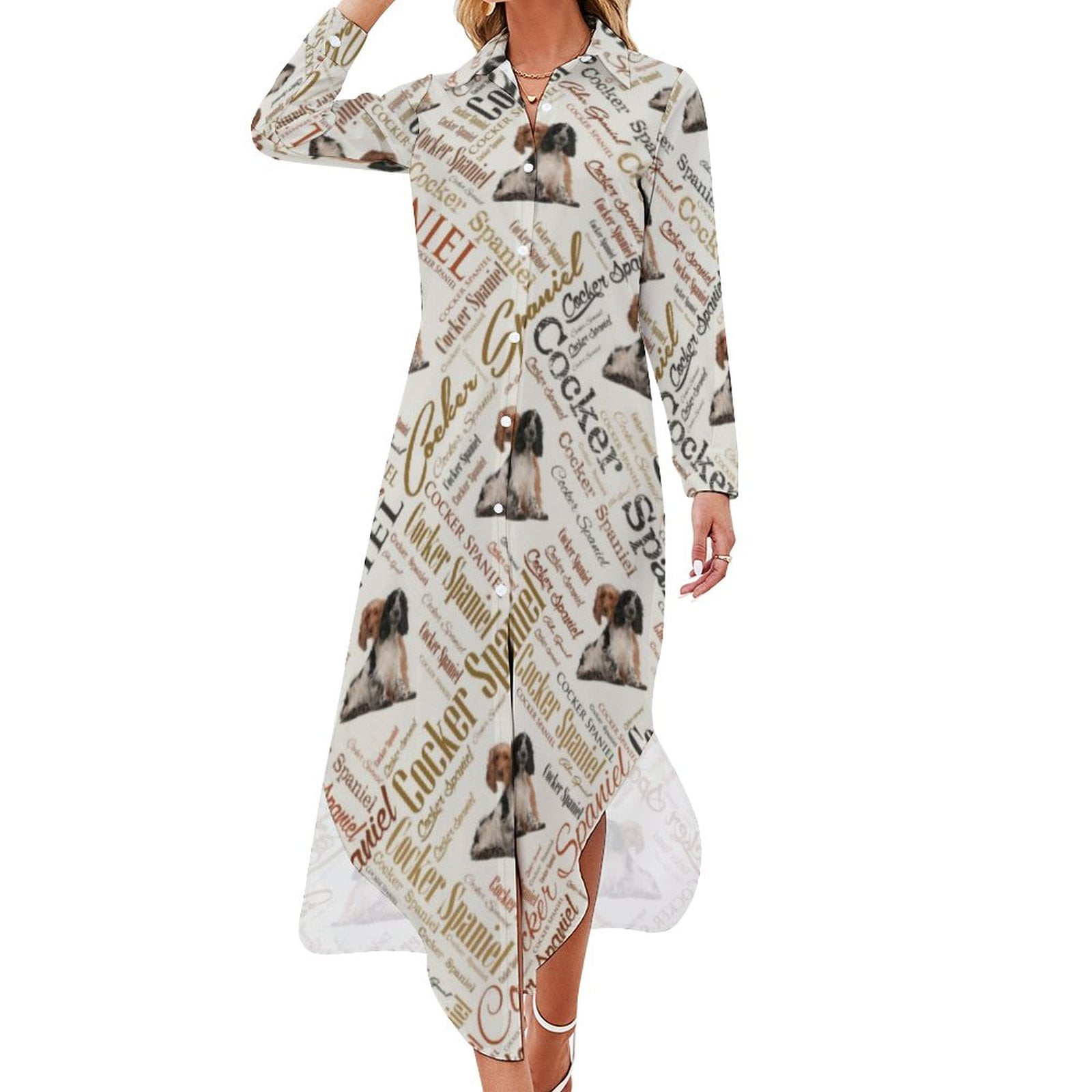 2024 Letters Word Art Casual Dress Motivational Words Aesthetic Dresses ...