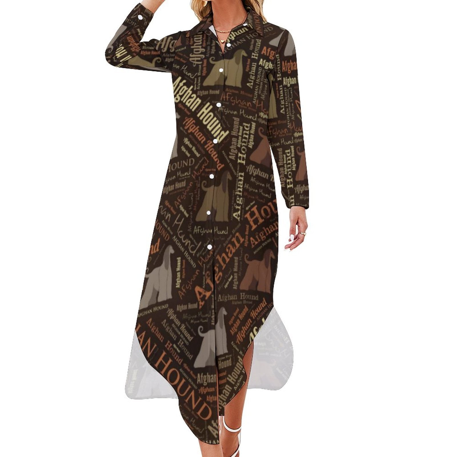 2024 Letters Word Art Casual Dress Motivational Words Aesthetic Dresses ...