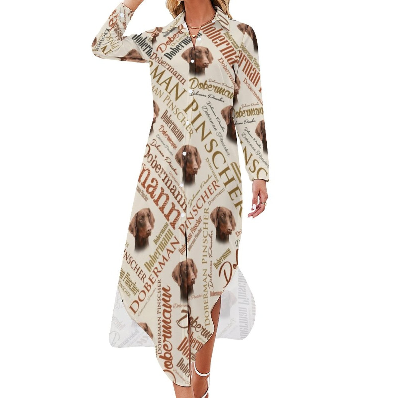 2024 Letters Word Art Casual Dress Motivational Words Aesthetic Dresses ...