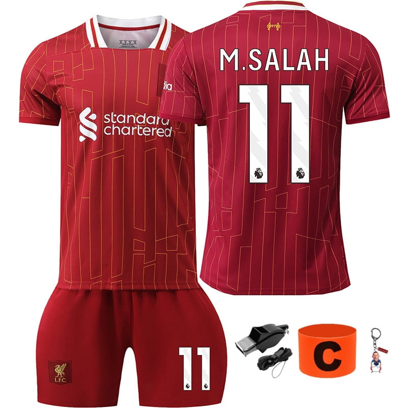 2024 Liver-pool Home Jersey Set - Fan Edition, Whistle, Keychain, Arm ...