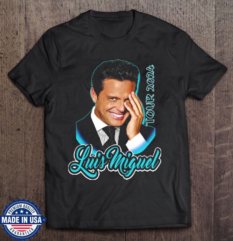 2024 Luis Miguel Tour T Shirt Full Size S-5XL - Walmart.com