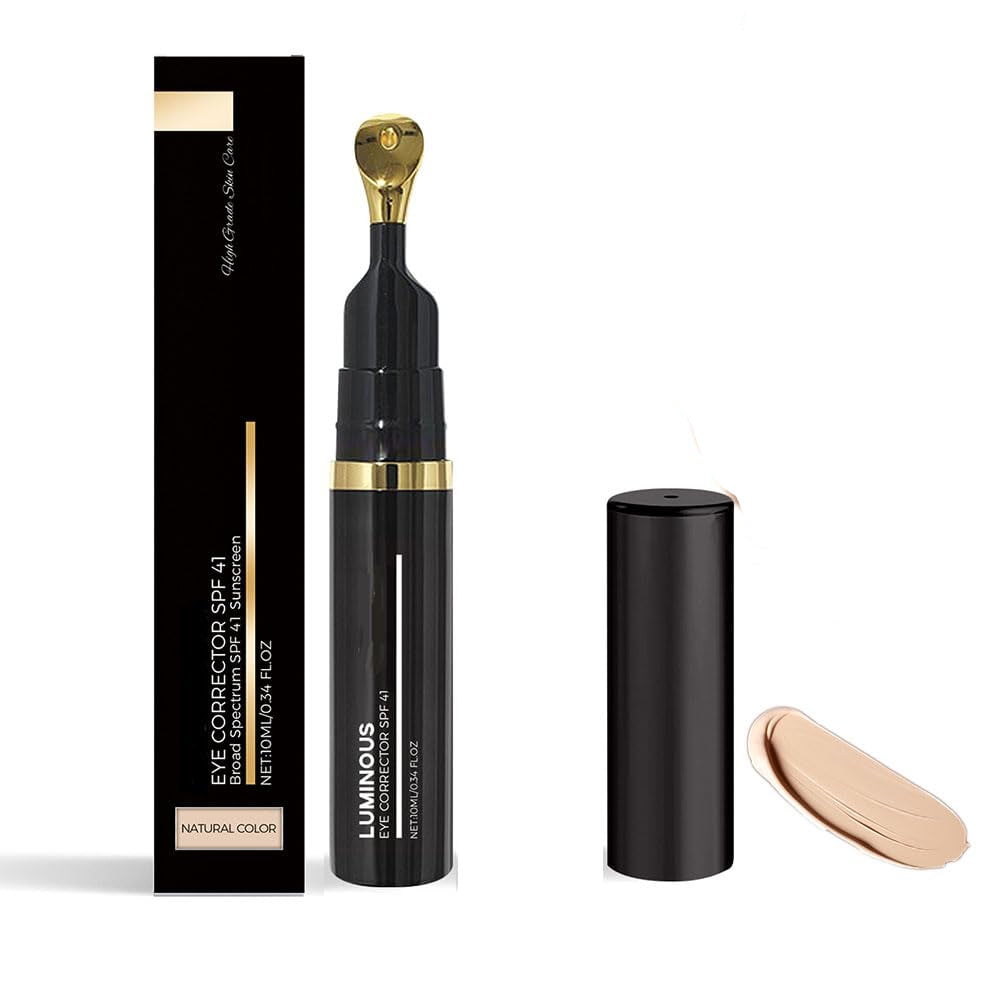 2024 Luminous Eye Corrector Spf 41, Under Eye Color Corrector for Dark Circles, Eye Concealer ...