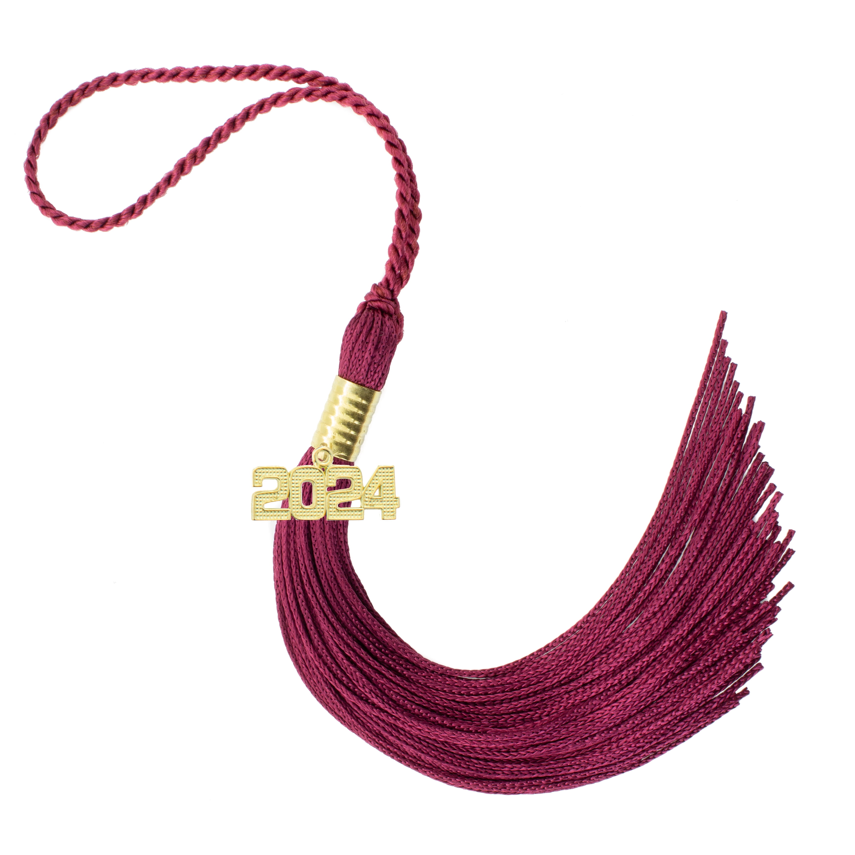 2024 MAROON GRADUATION TASSEL - EVERY SCHOOL COLOR AVAILABLE -MADE IN ...