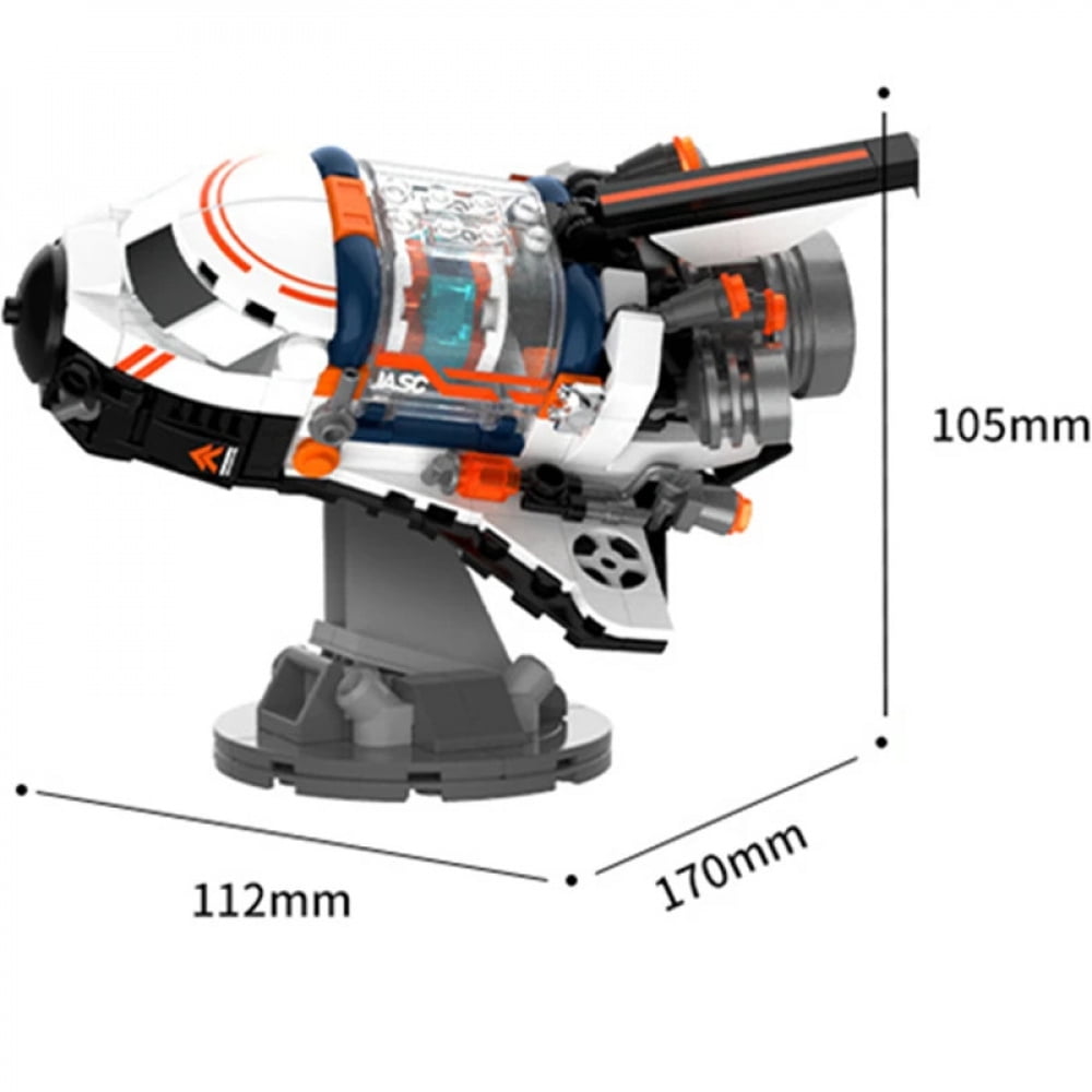 2024 MOC Aerospaces Astronaut Rocket V Launch Space Station Spacecrafts ...