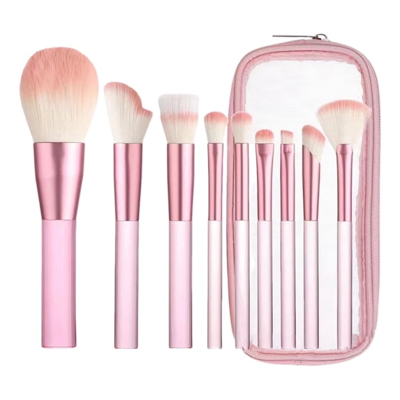 2024 Makeup Tools Set with Storage Bag - 9 PCS Multifunctional Makeup ...