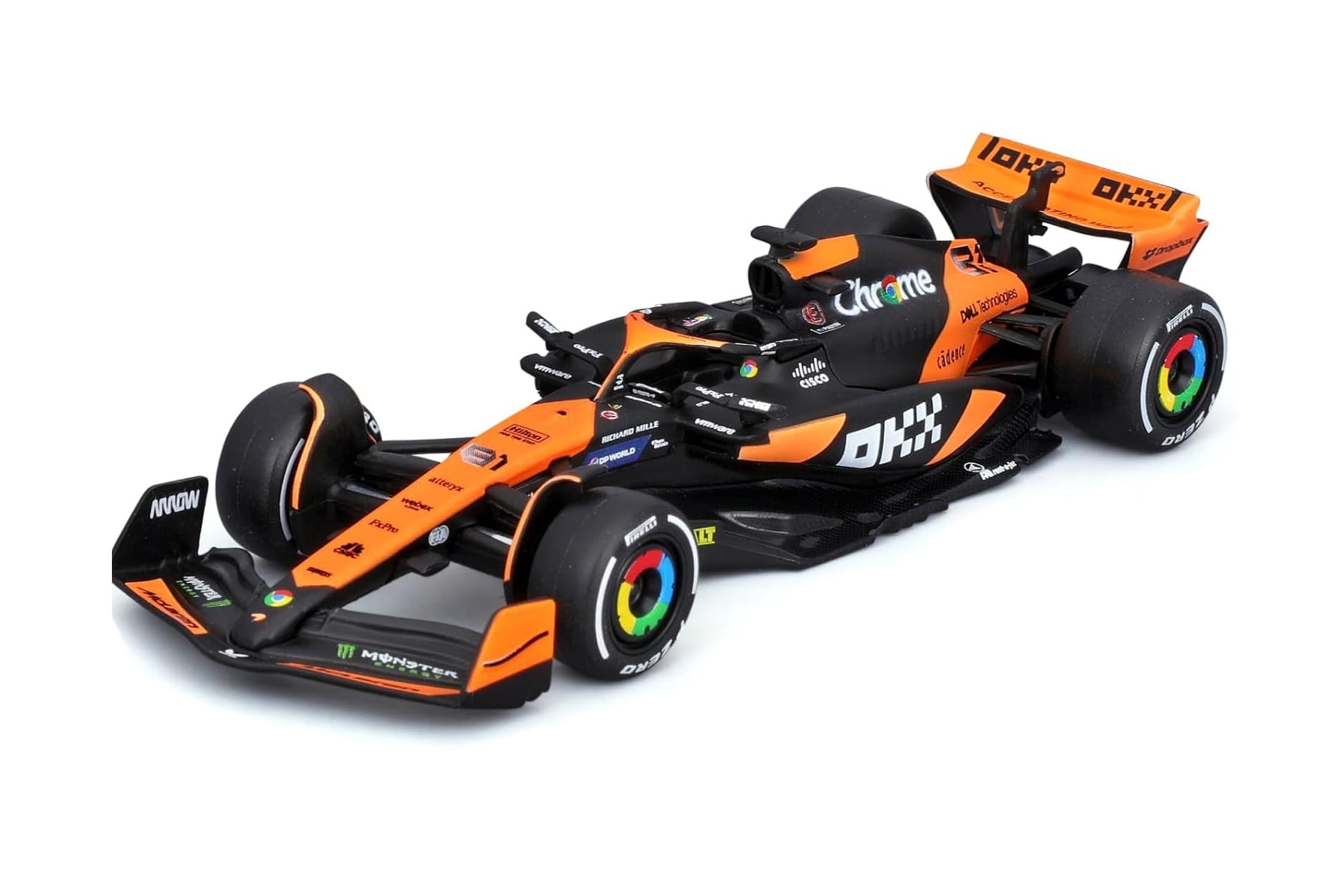 2024 McLaren MCL38 Sidekick, #81 Oscar Piastri - Bburago 01933-MCL - 1/ ...